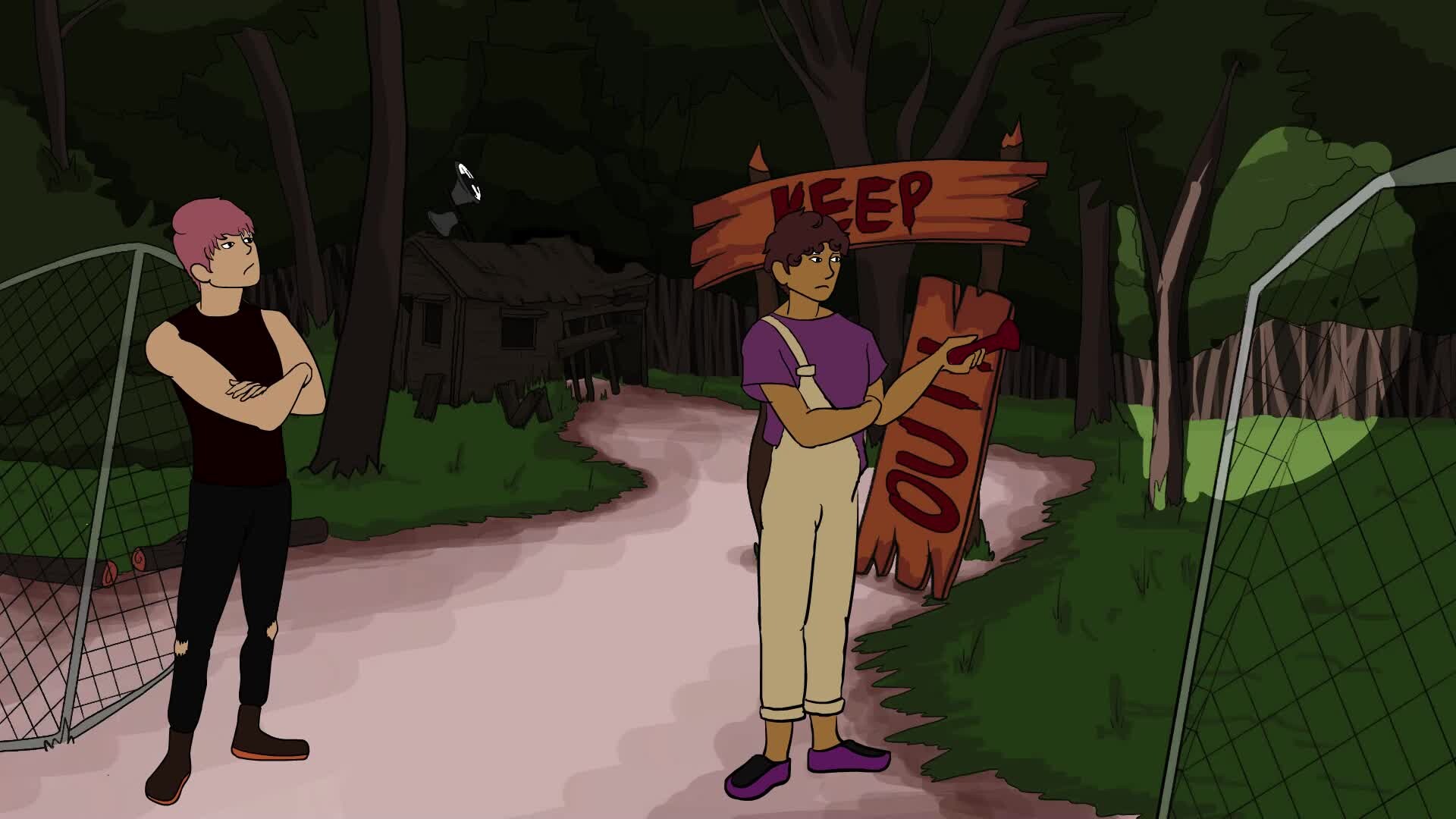 ArtStation - [PROJECT] 2D Animation: Character Interaction