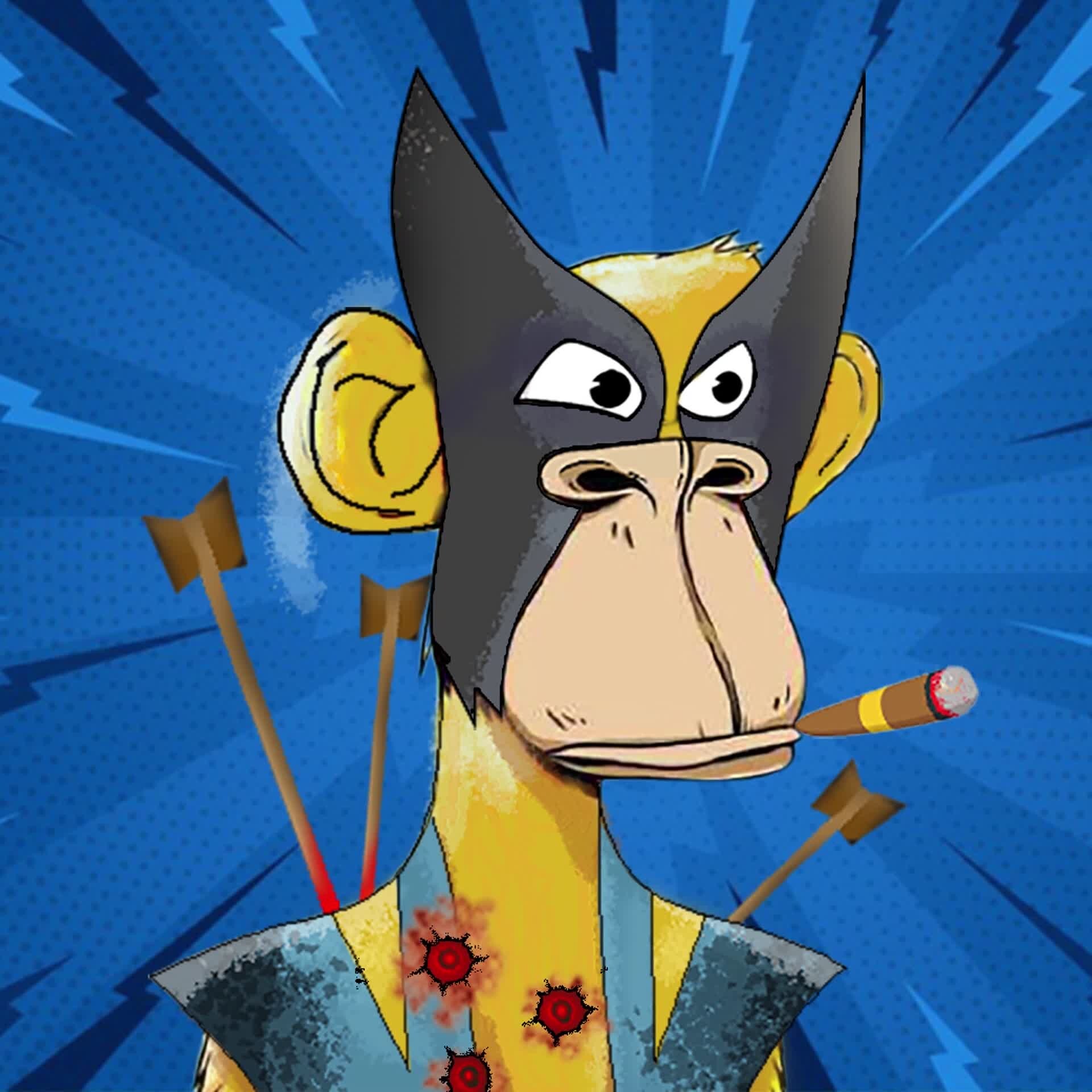 ArtStation - The Bored Wolverine Ape