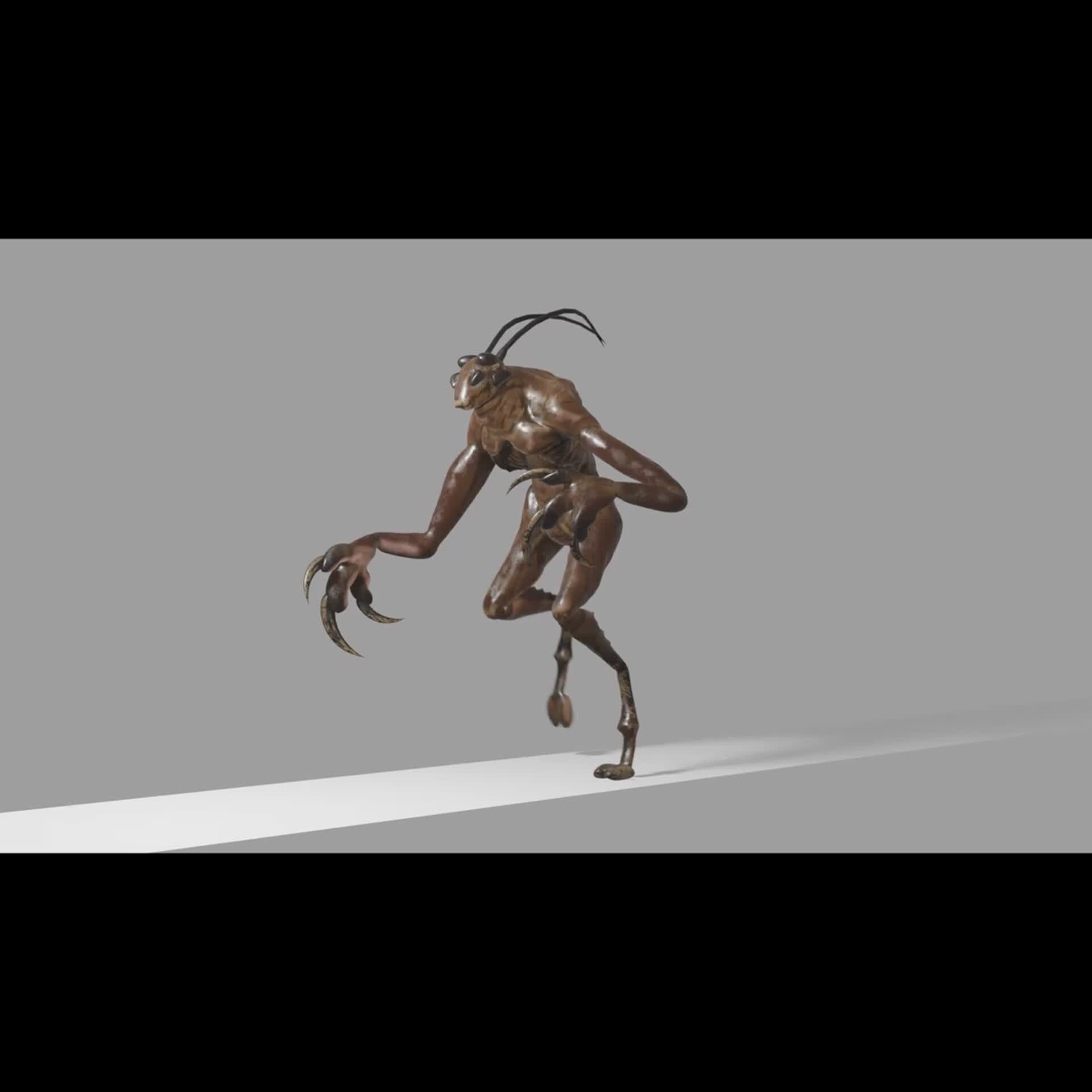 ArtStation - Creature walk cycles