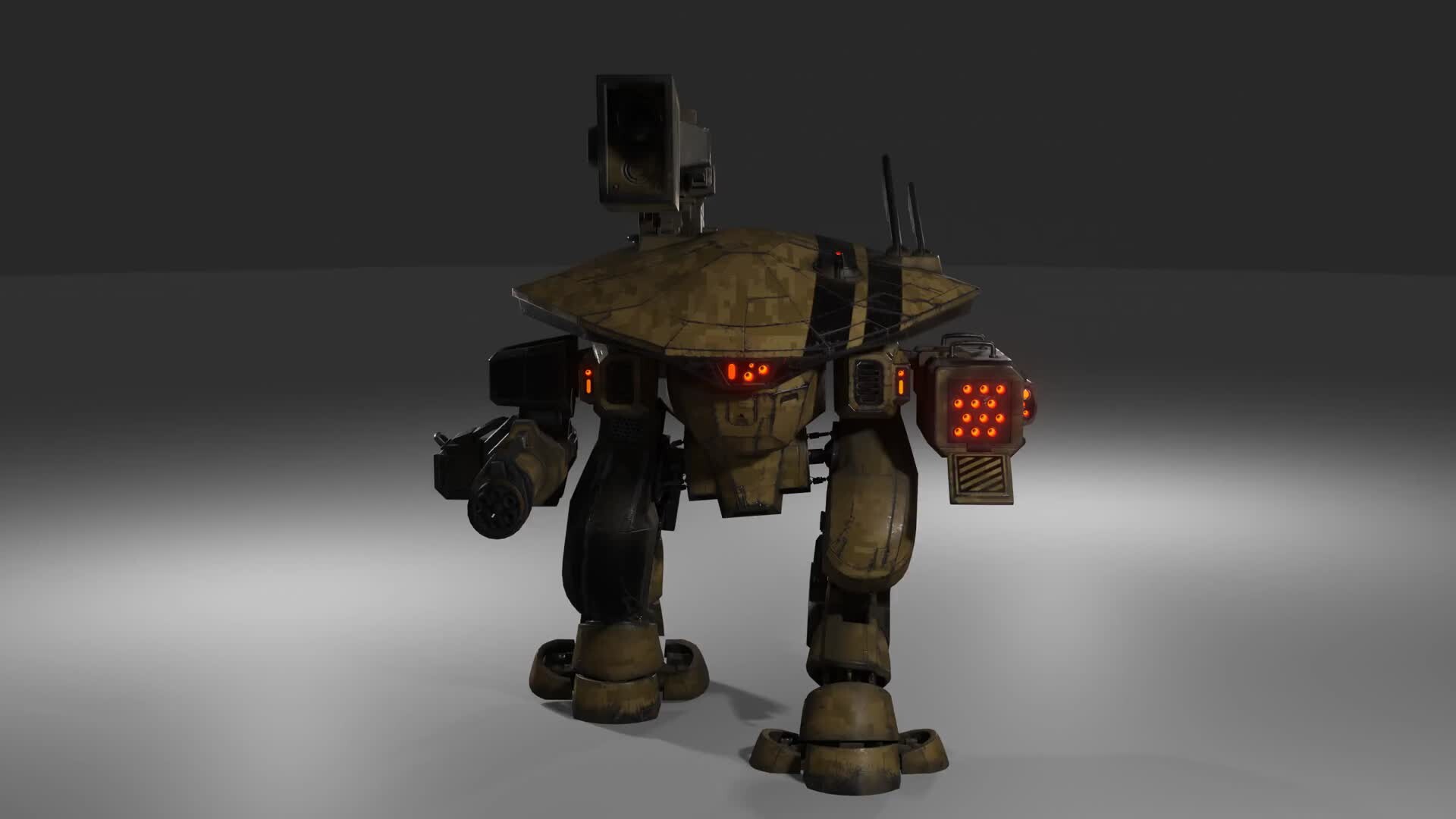 ArtStation - Mech Walk Cycle