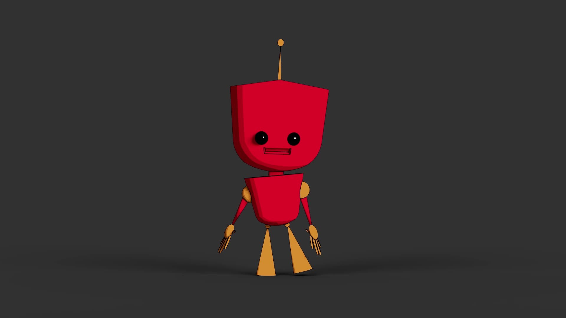 ArtStation - Cartoon Robot