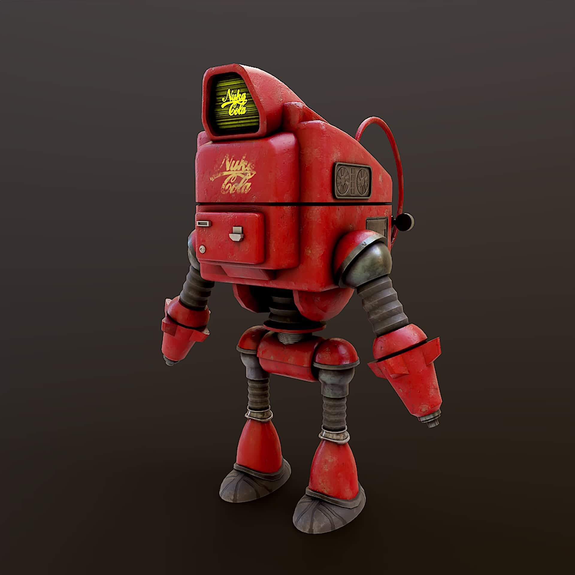 ArtStation - Nuke Coke Robot