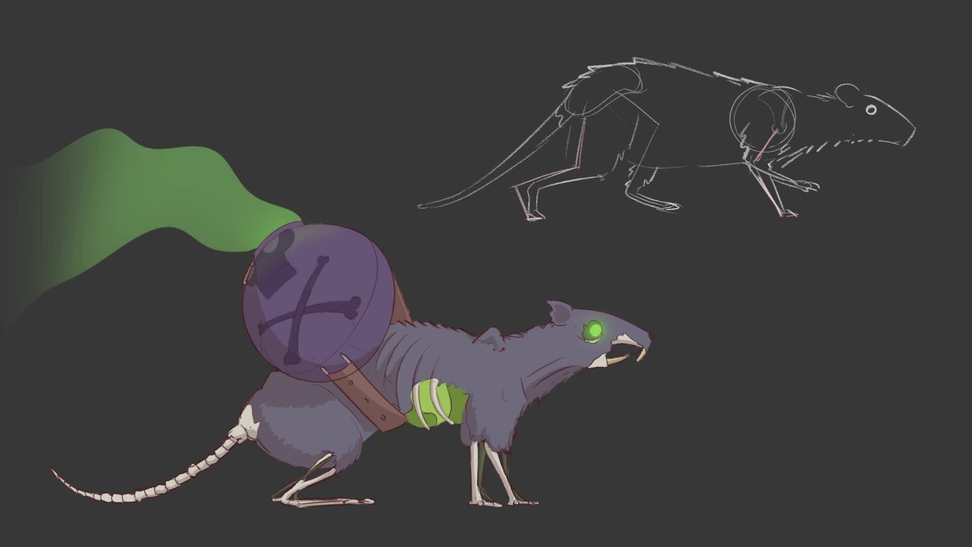 ArtStation - Infested Rat and other charming characters