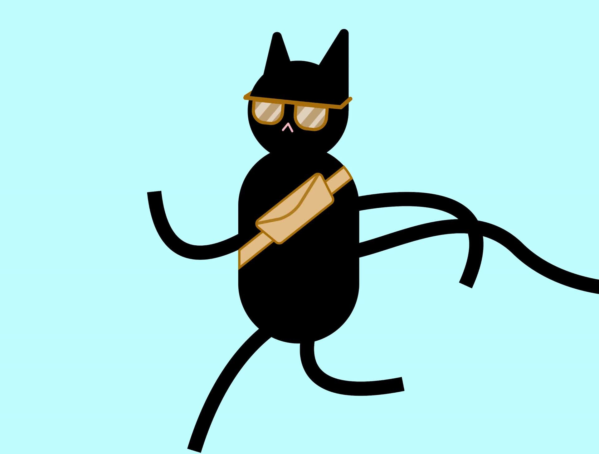 ArtStation - Running cat (loop)