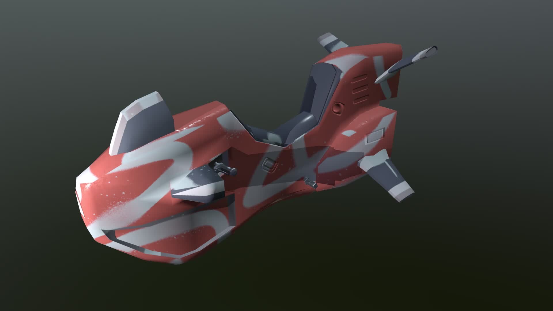 ArtStation - Graffiti Hover Bike