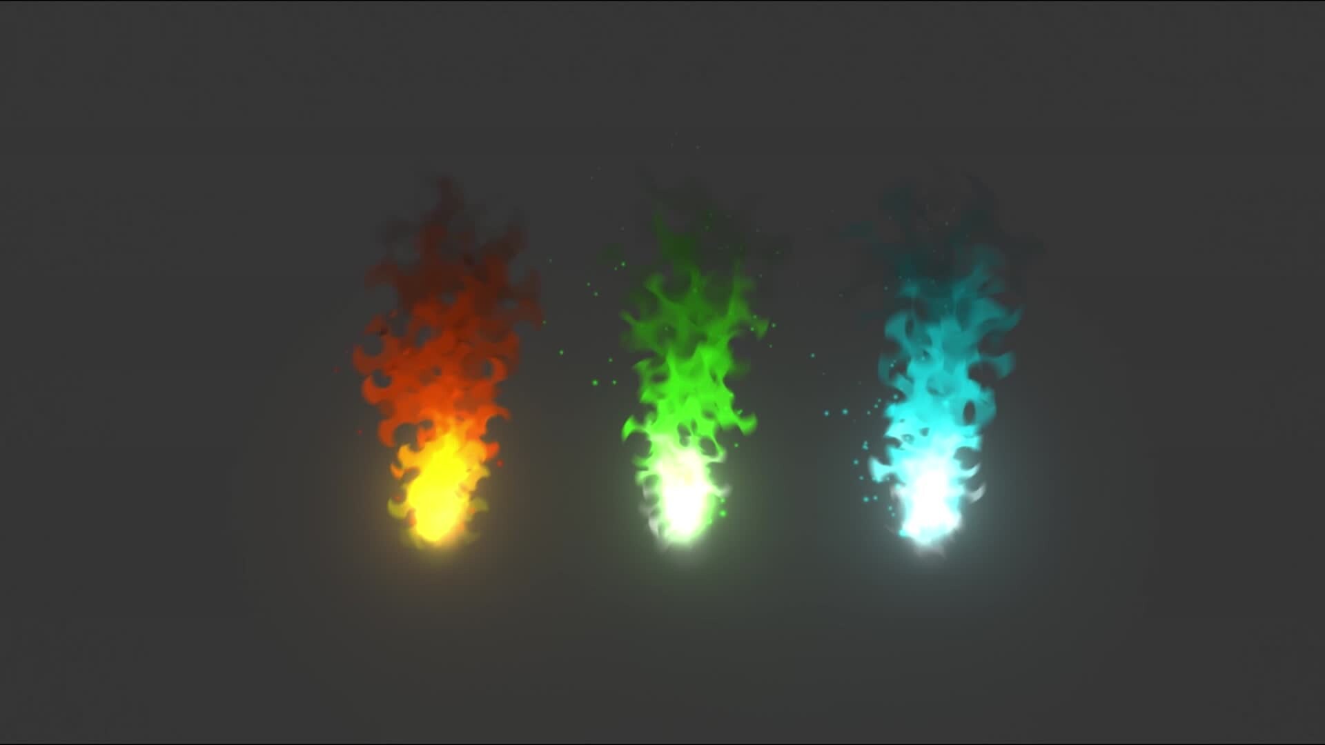 ArtStation - Cartoon Fire