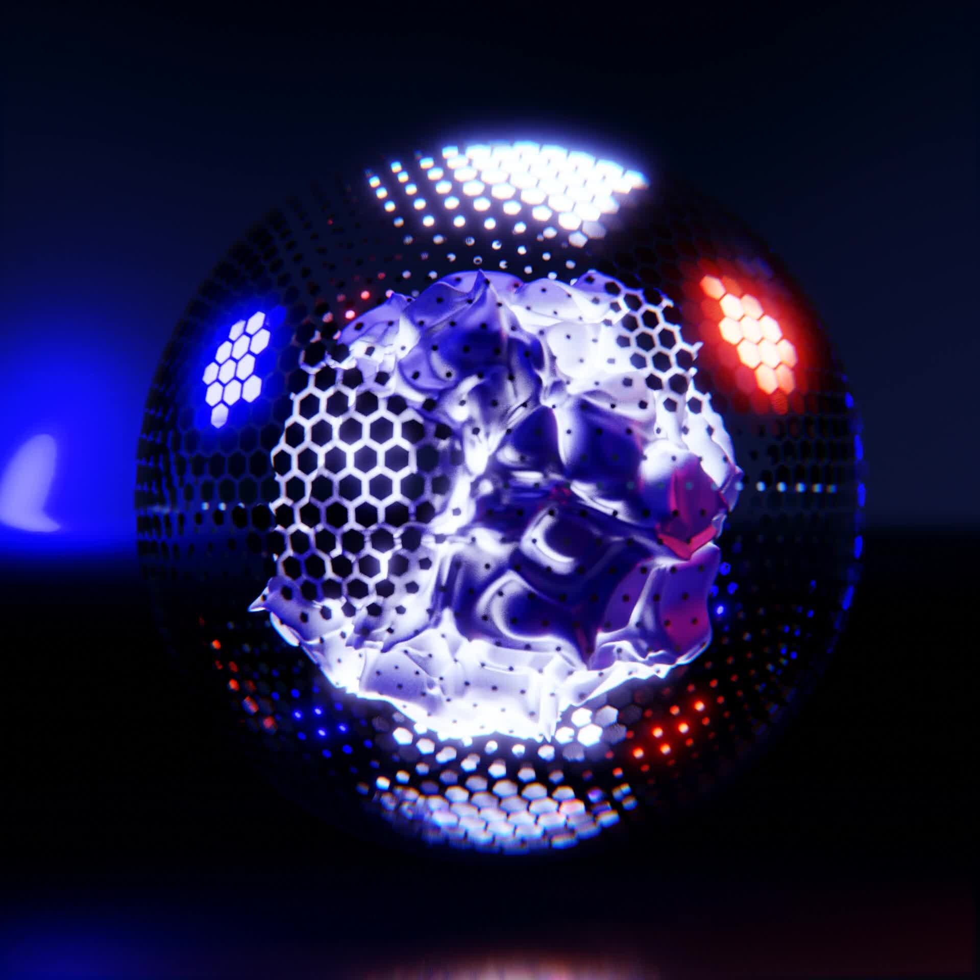 ArtStation - Sci-Fi Shielded Living Orb