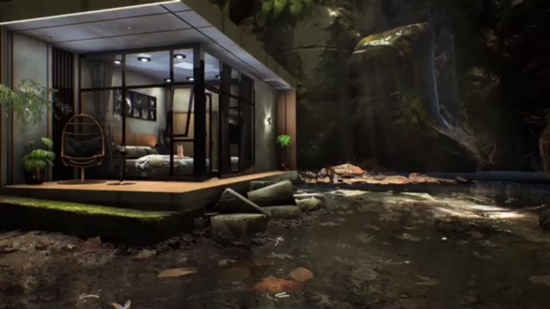 ArtStation - Room in cave