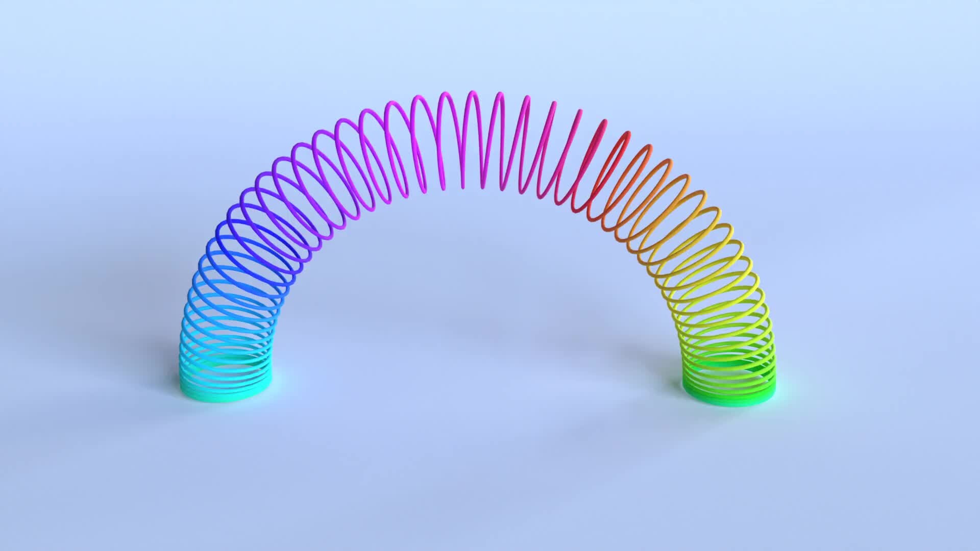 ArtStation - Slinky rainbow