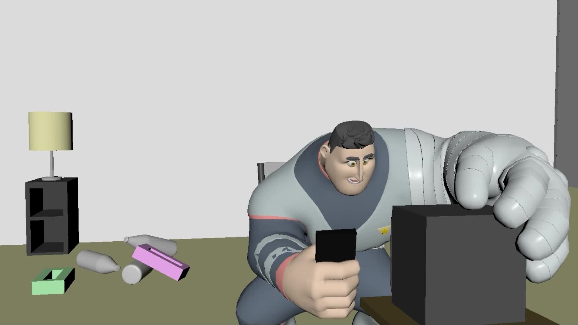 ArtStation - Monologue Shot - Grown Man