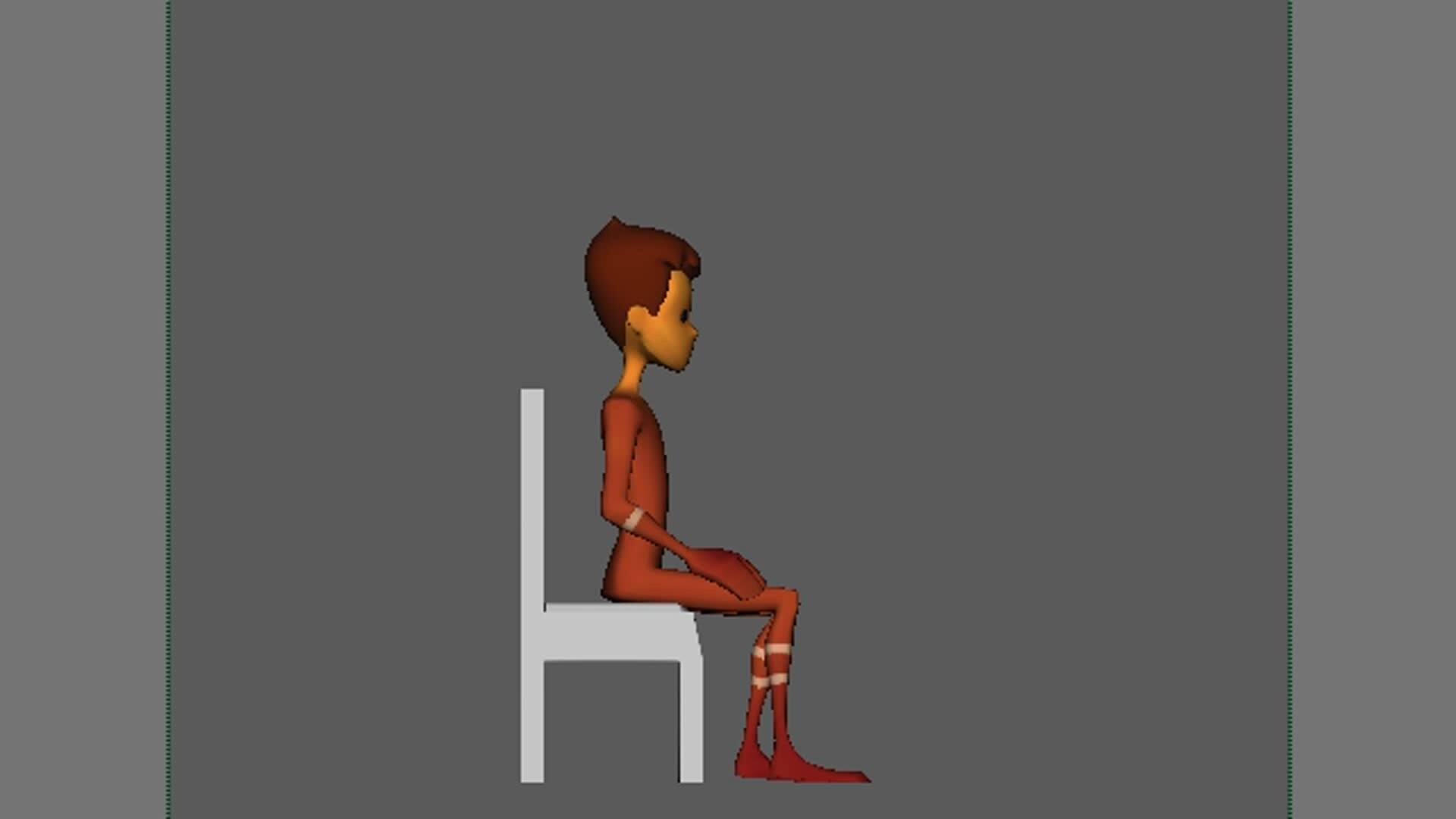 ArtStation - Stand Up From Chair