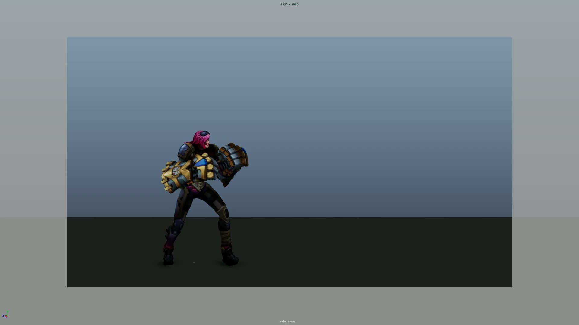 ArtStation - Vi punch animation