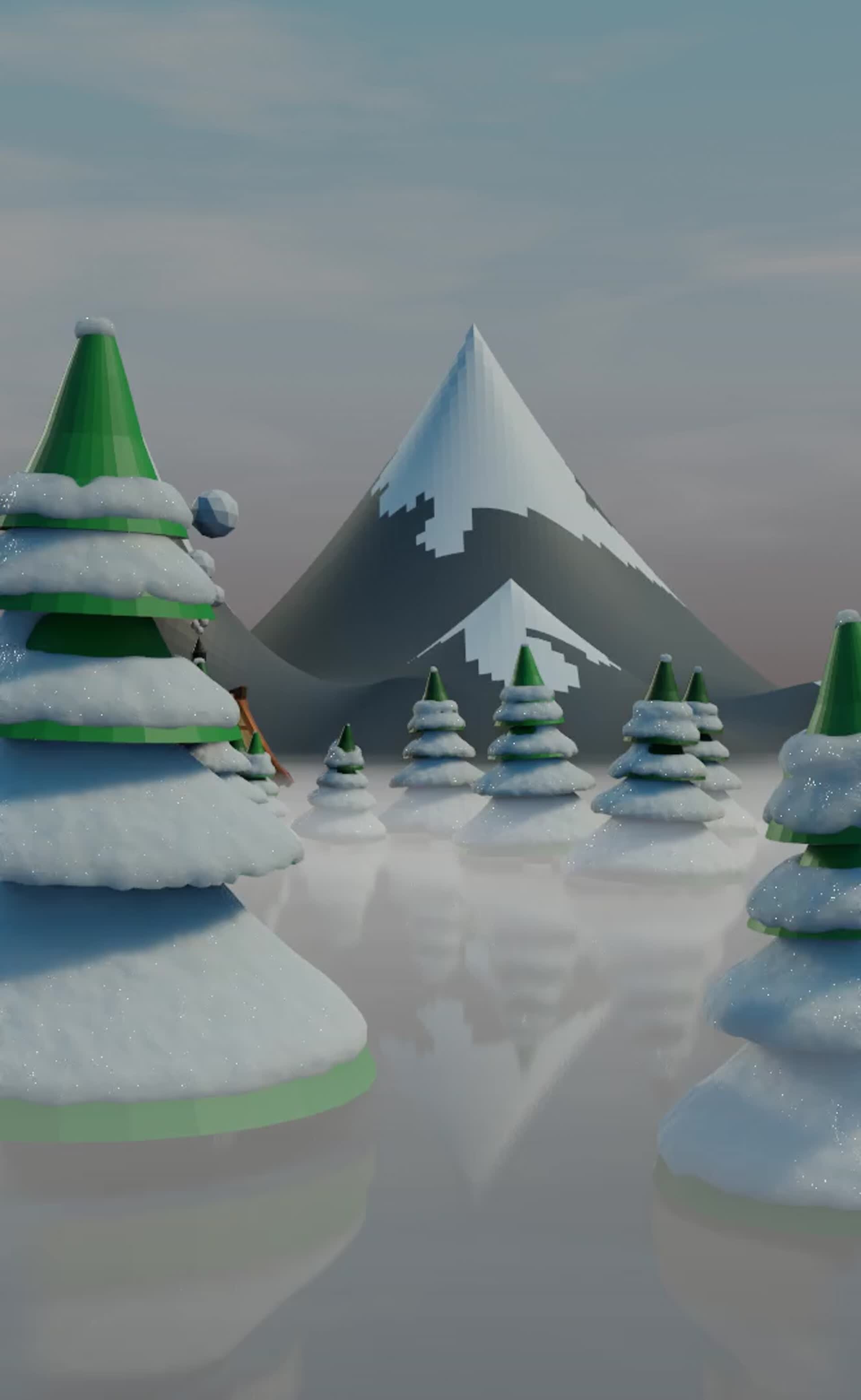 ArtStation - Little winter animation