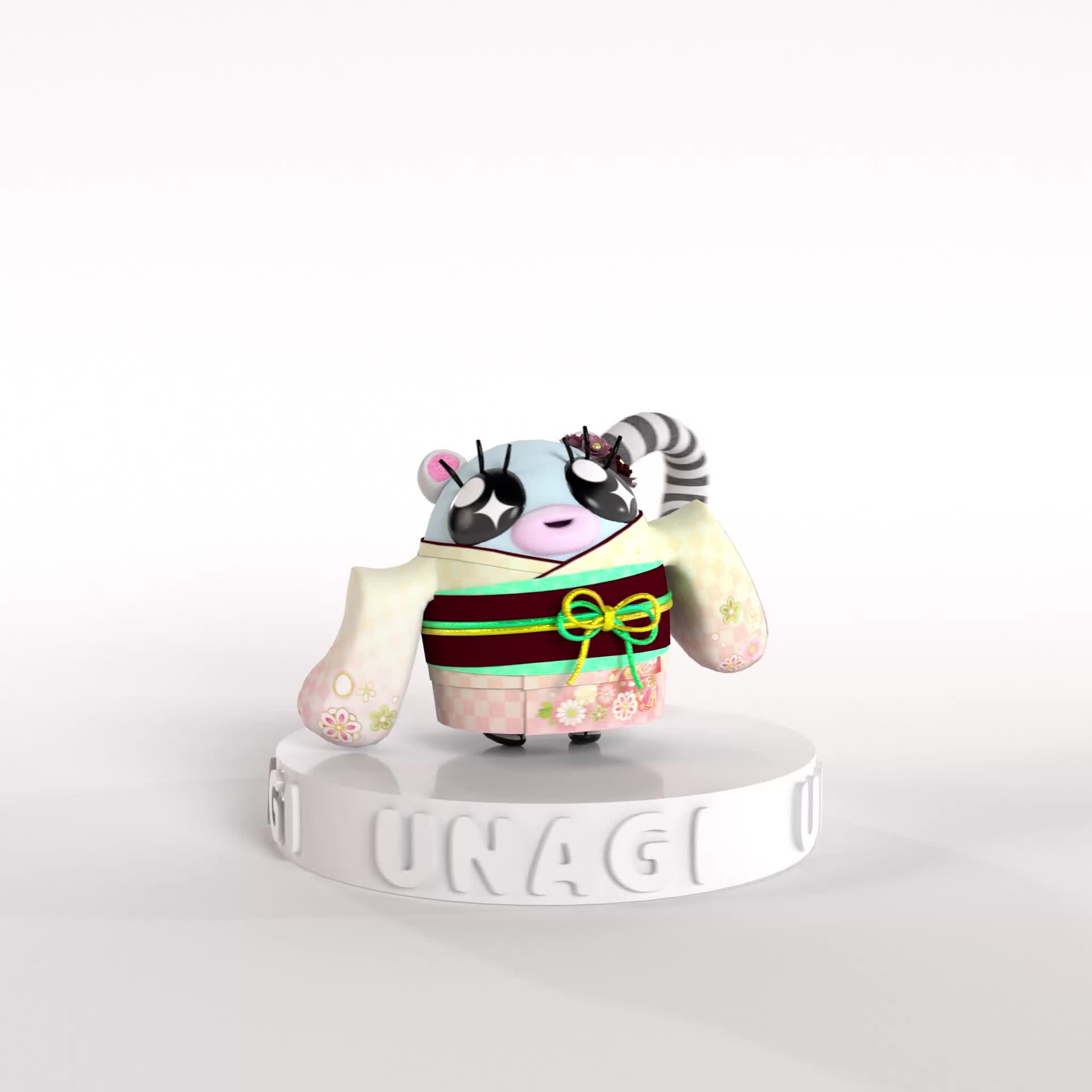 ArtStation - Unagi NewYear2022 Kimono#01