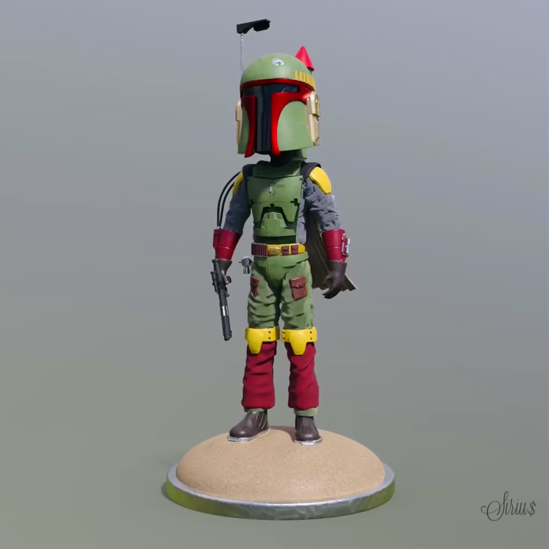 ArtStation - Bobble Fett