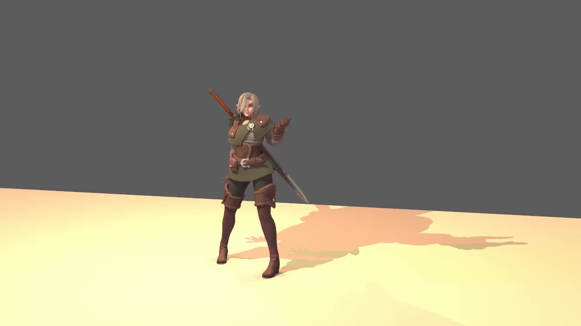 ArtStation - Azri base animations + Unreal