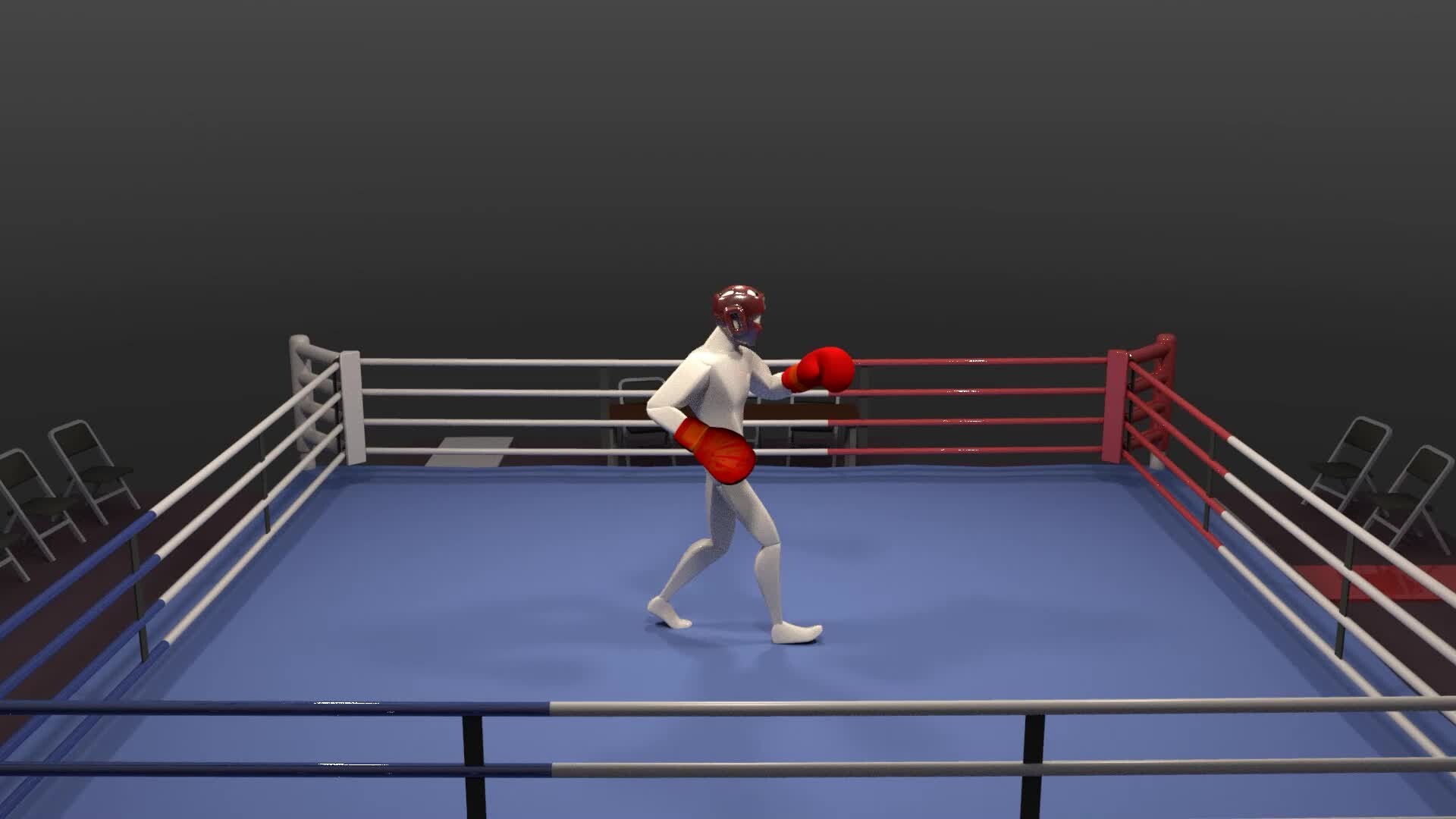 ArtStation - Animacion boxeador