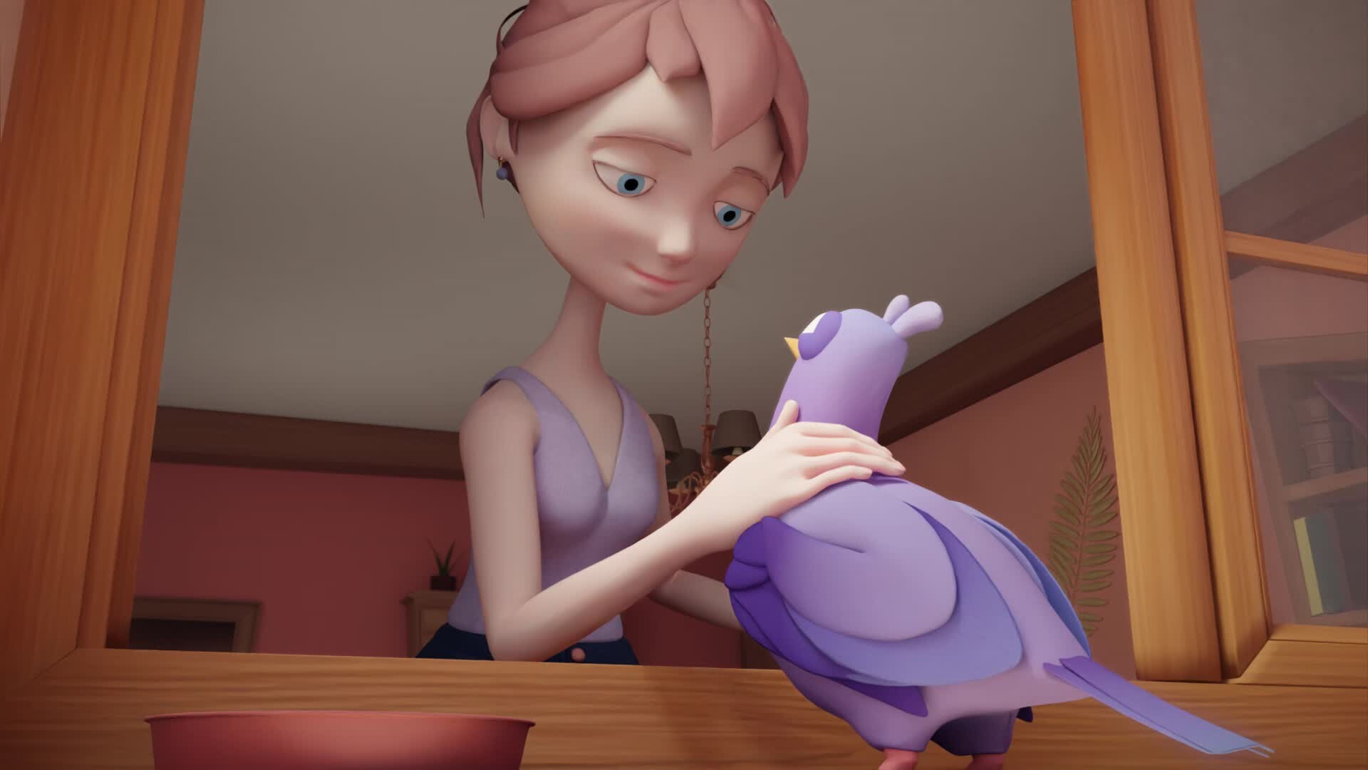 ArtStation - Compagnon volatile | Animation