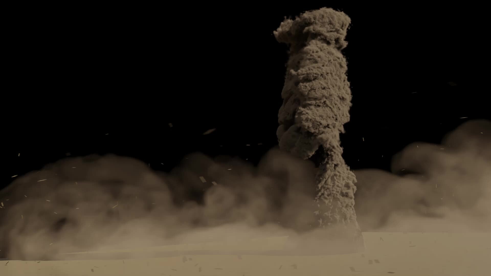 ArtStation - EmberGen Dust Tornado