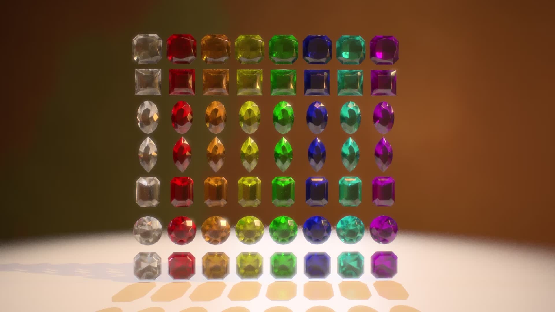 ArtStation - 3D Gems Study