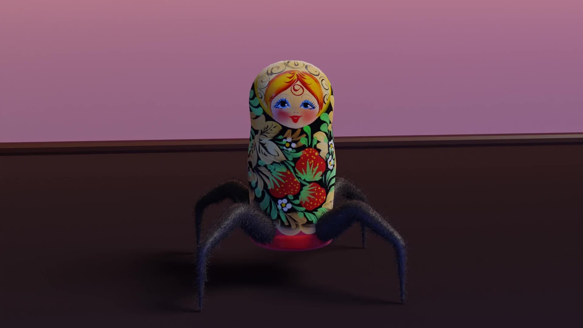 ArtStation - Matryoshka spider