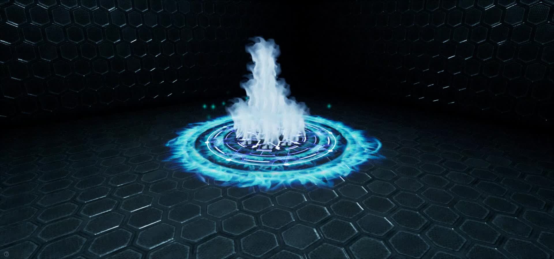 ArtStation - VFX Magic Fire Circle