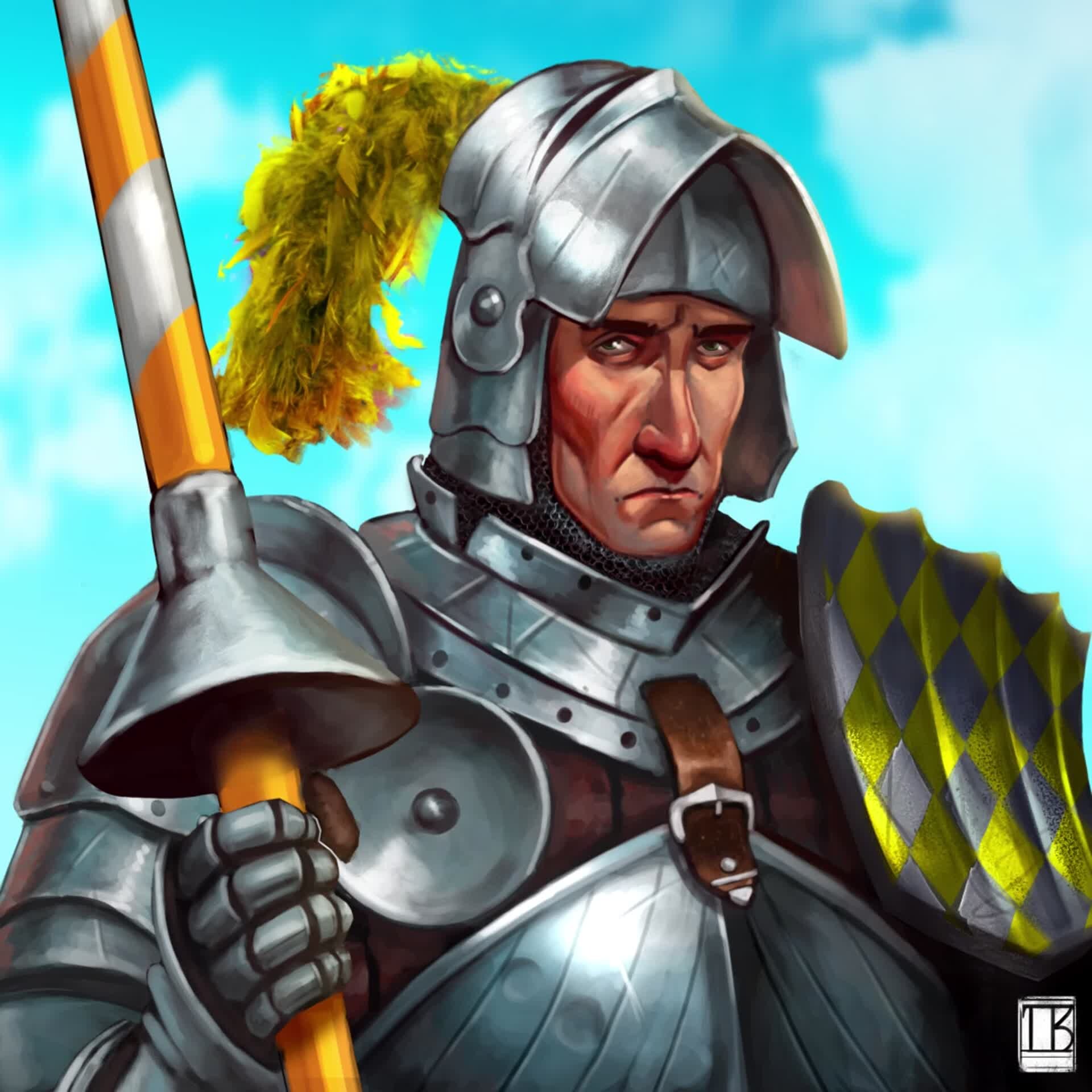 ArtStation - Animated Knight