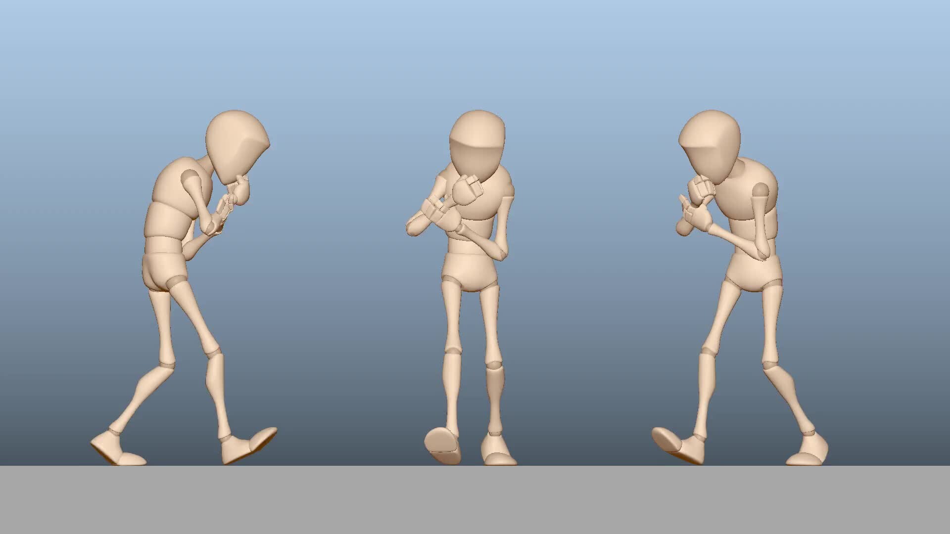 ArtStation - Walk Cycle Animations