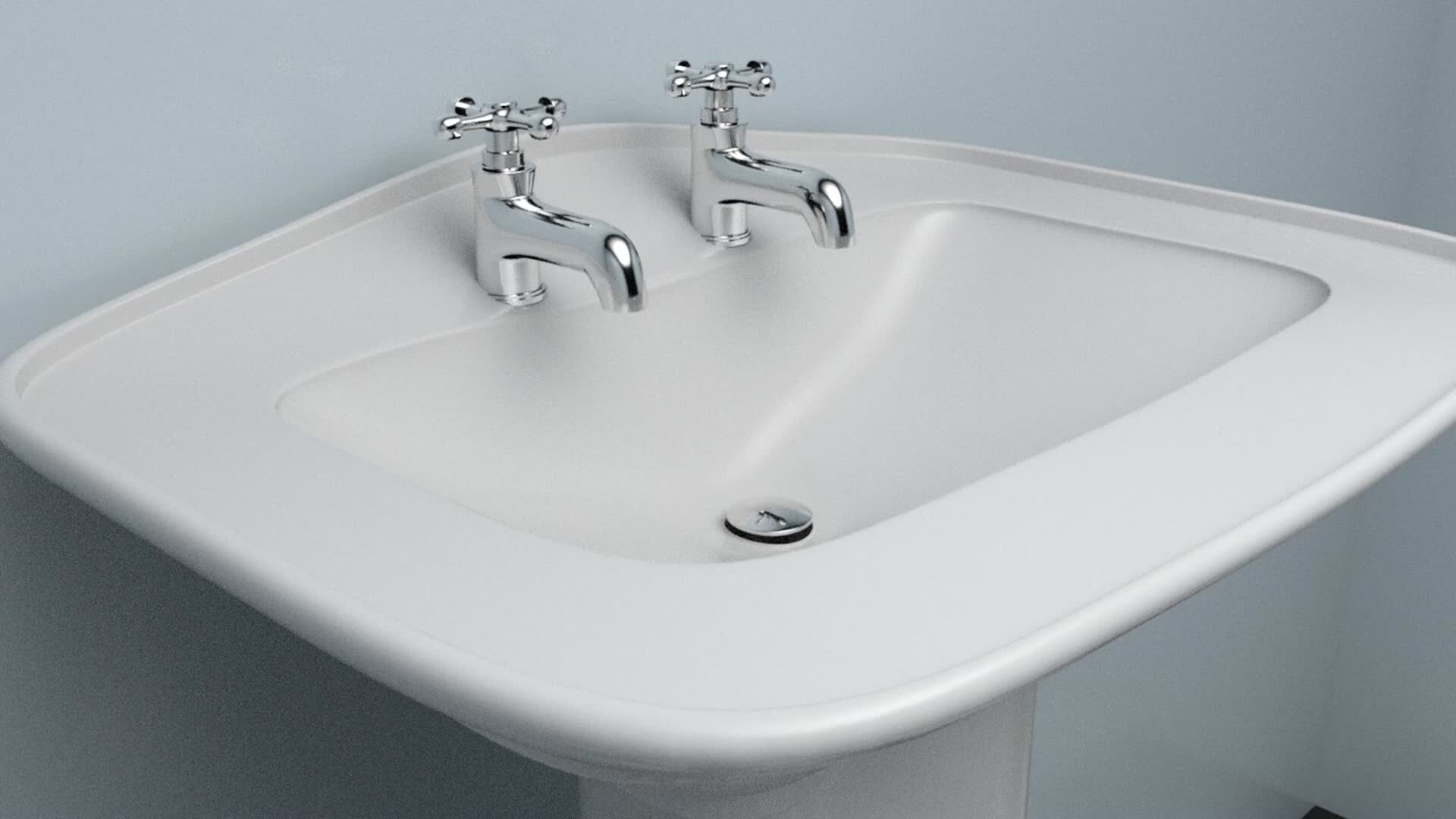 ArtStation - Sink fluid Simulation.