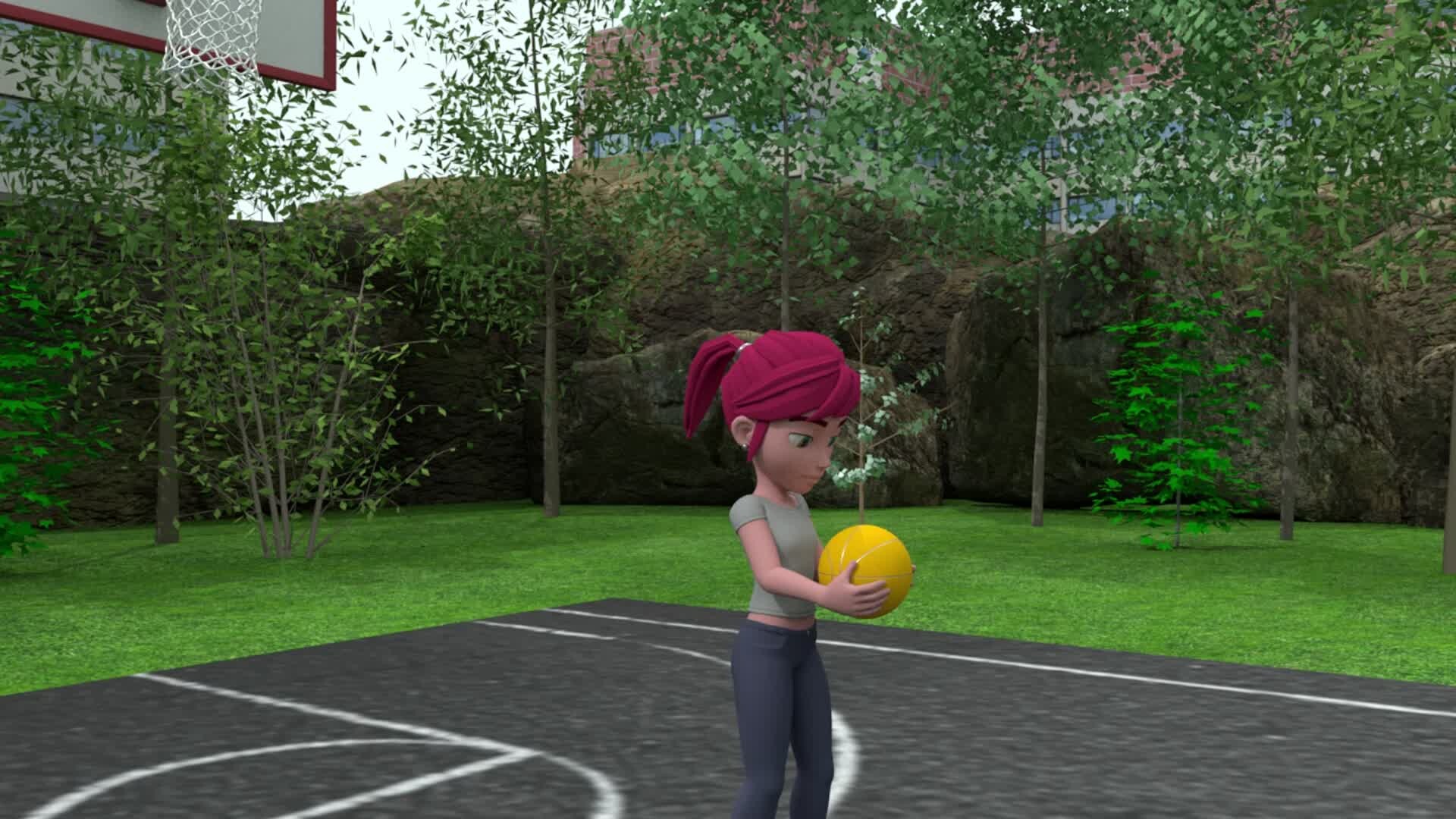 ArtStation - Basketball Animation