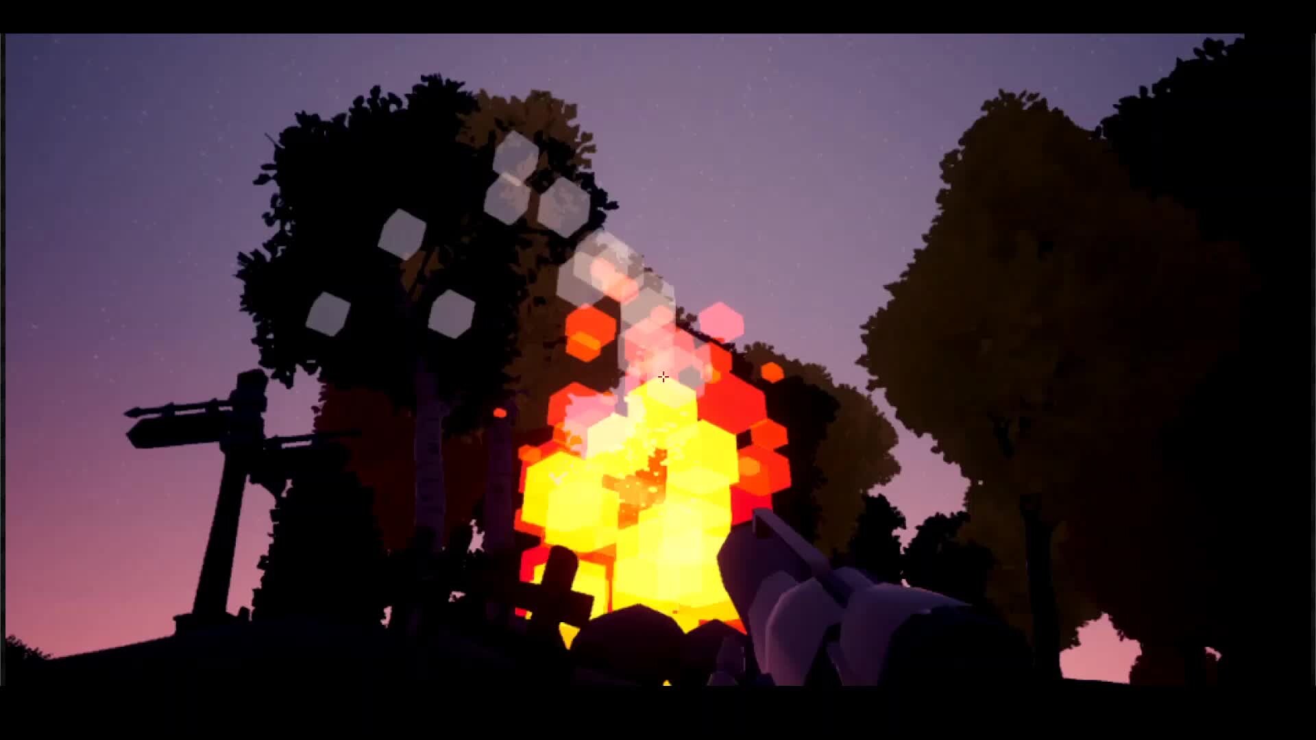 ArtStation - Lowpoly fire