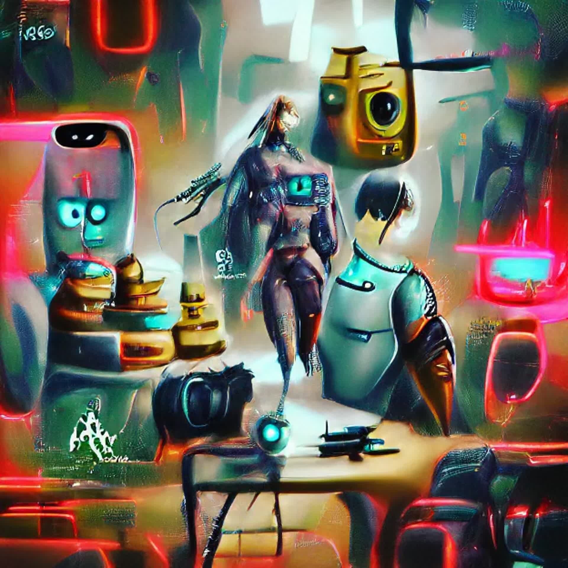 ArtStation - When Androids Became Really Smart