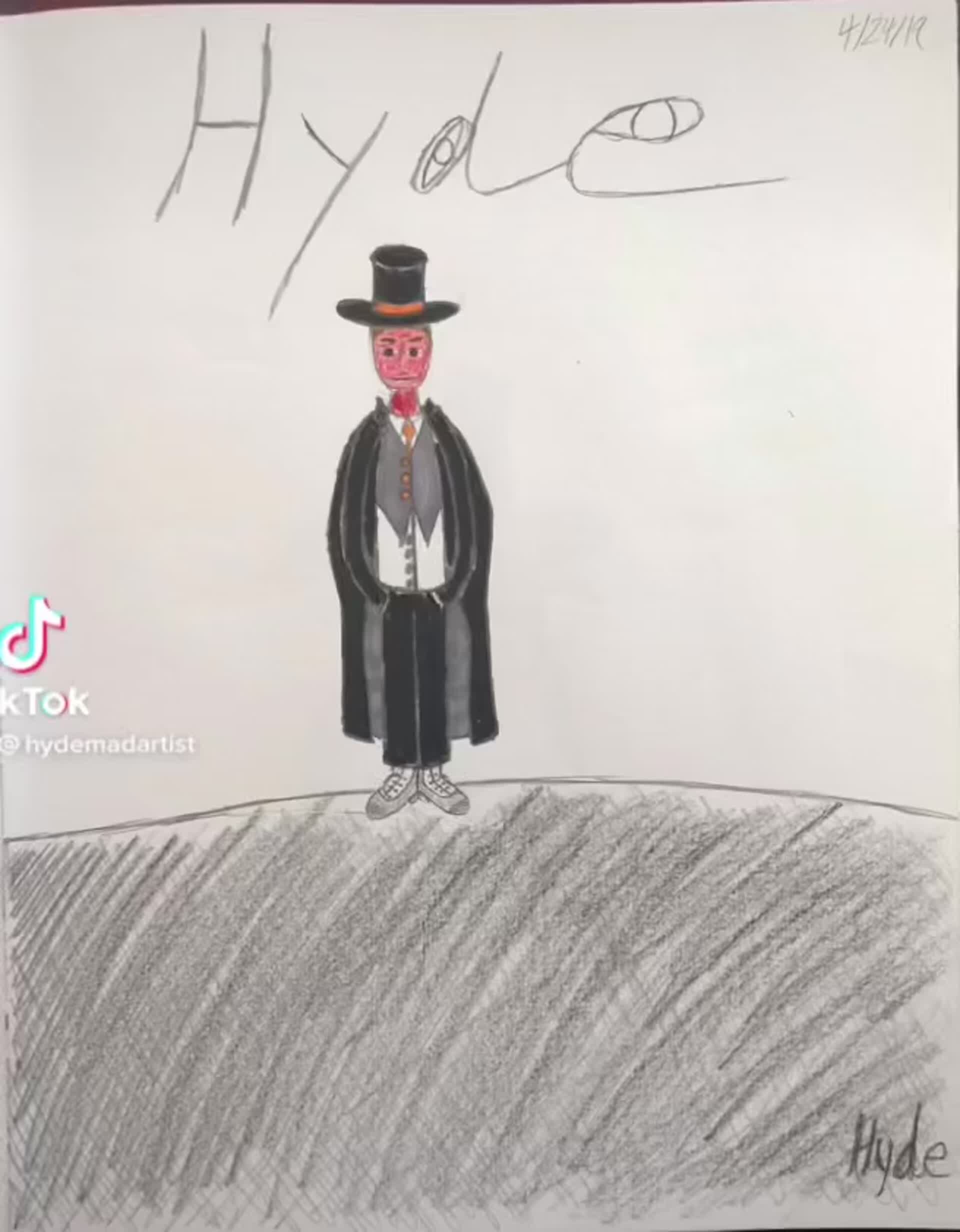 ArtStation - Hyde as a character and after