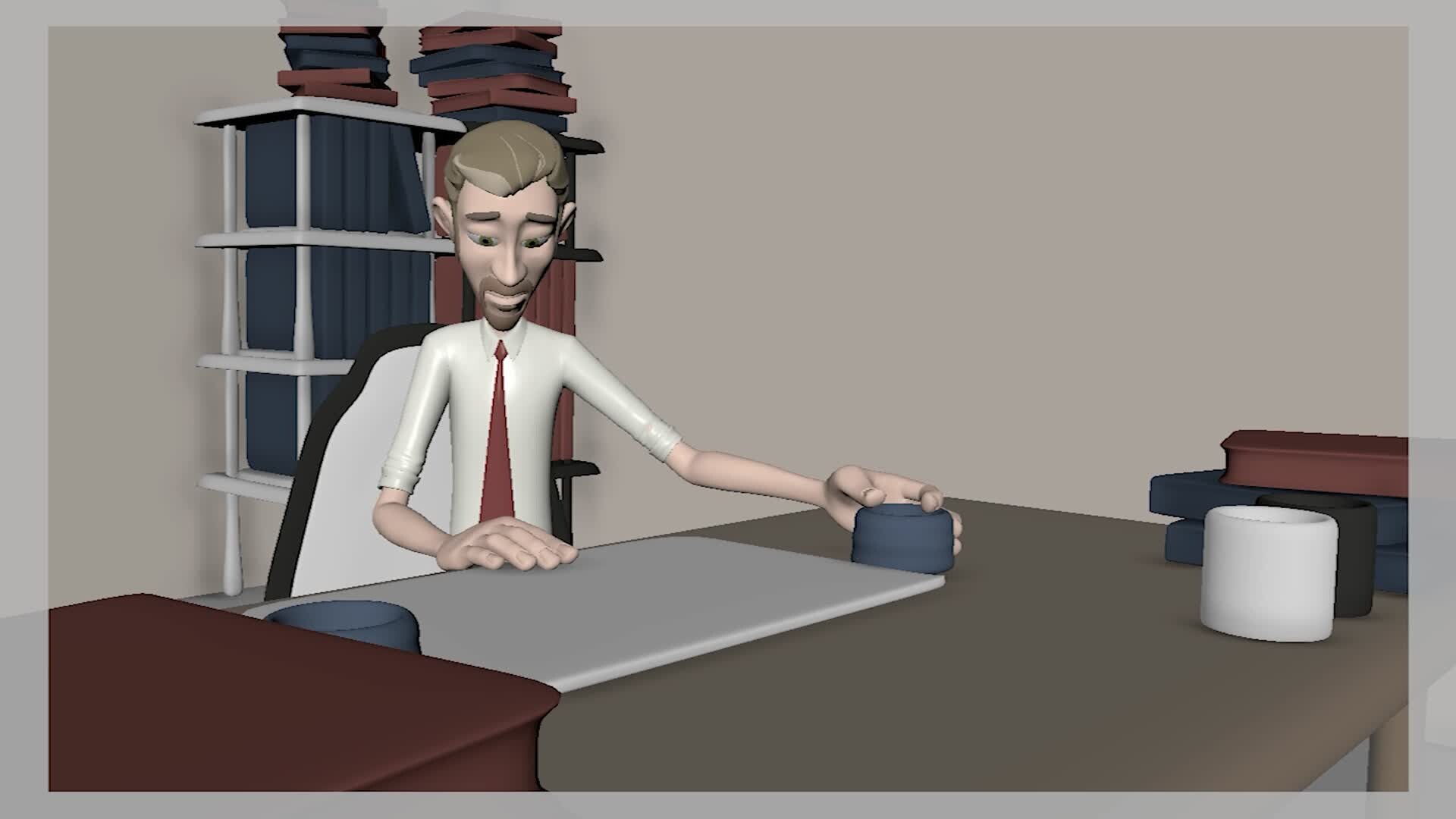 ArtStation - animation 3d sad day