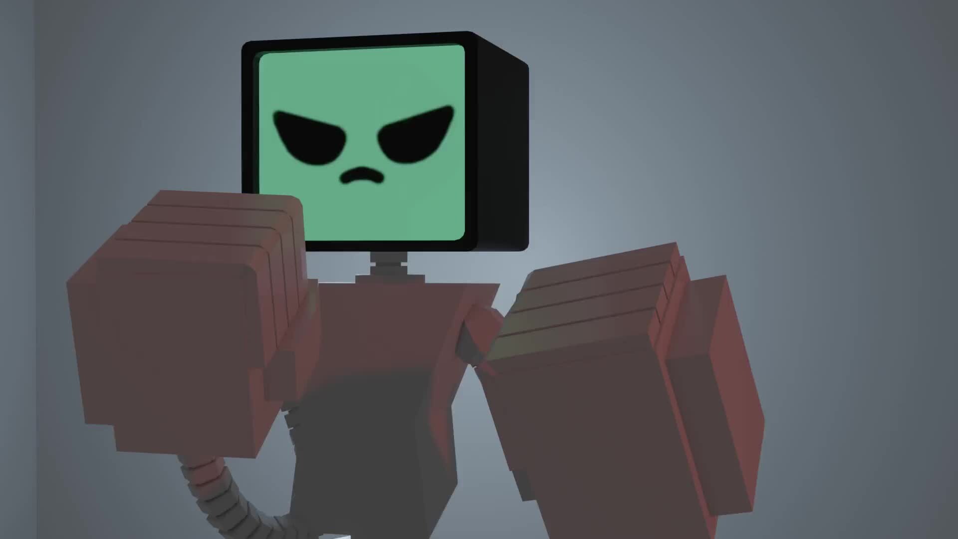 ArtStation - Robot block out animation