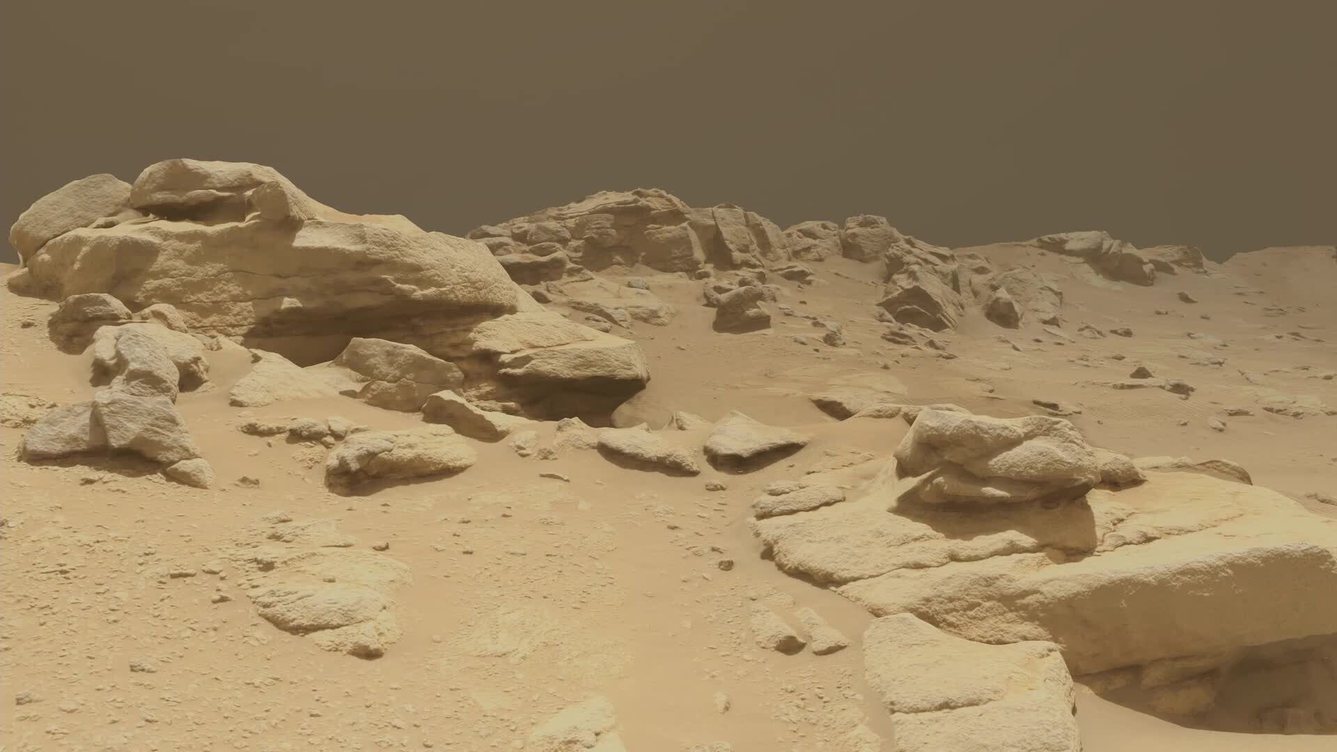 ArtStation - Mars landscape