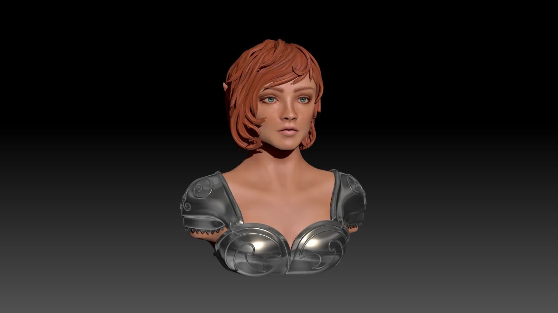 ArtStation - Elf Bust