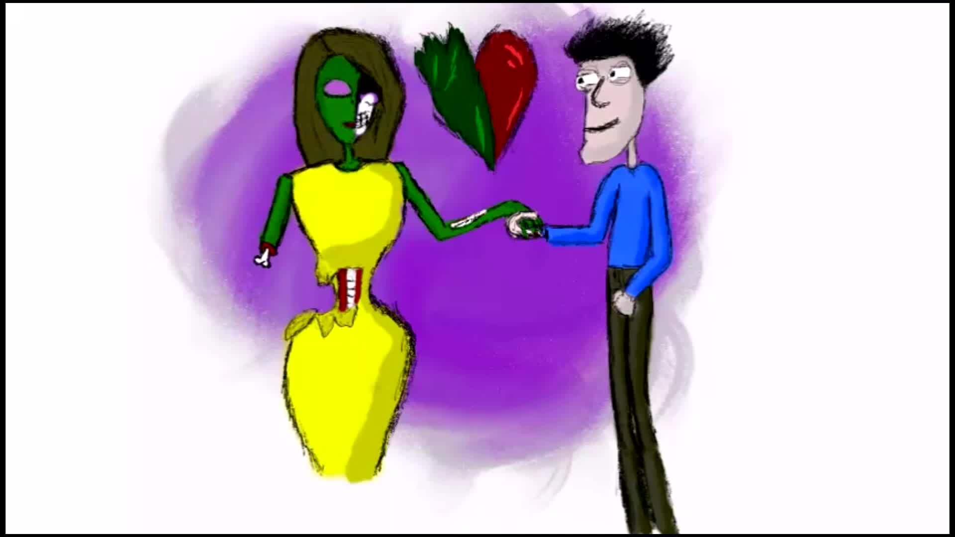 ArtStation - My Zombie Girlfriend