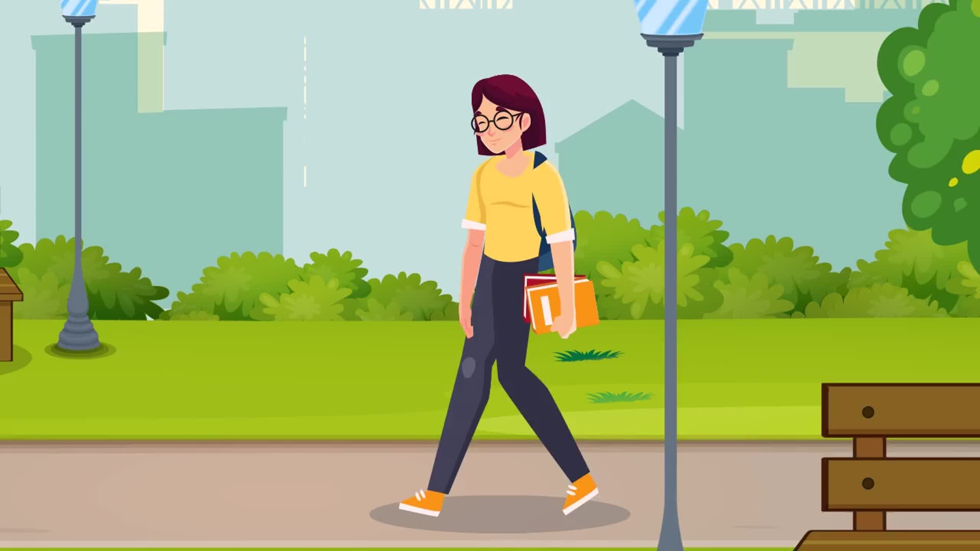 ArtStation - Motion Graphic Character Animation - 2020