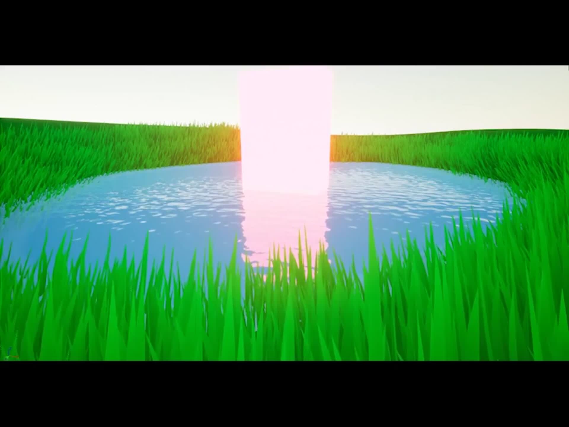 ArtStation - Stylized Pond