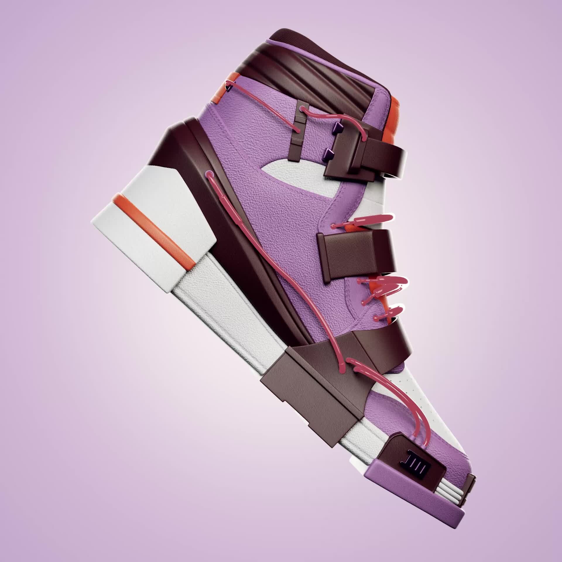 ArtStation - Cyber Punk Style shoes