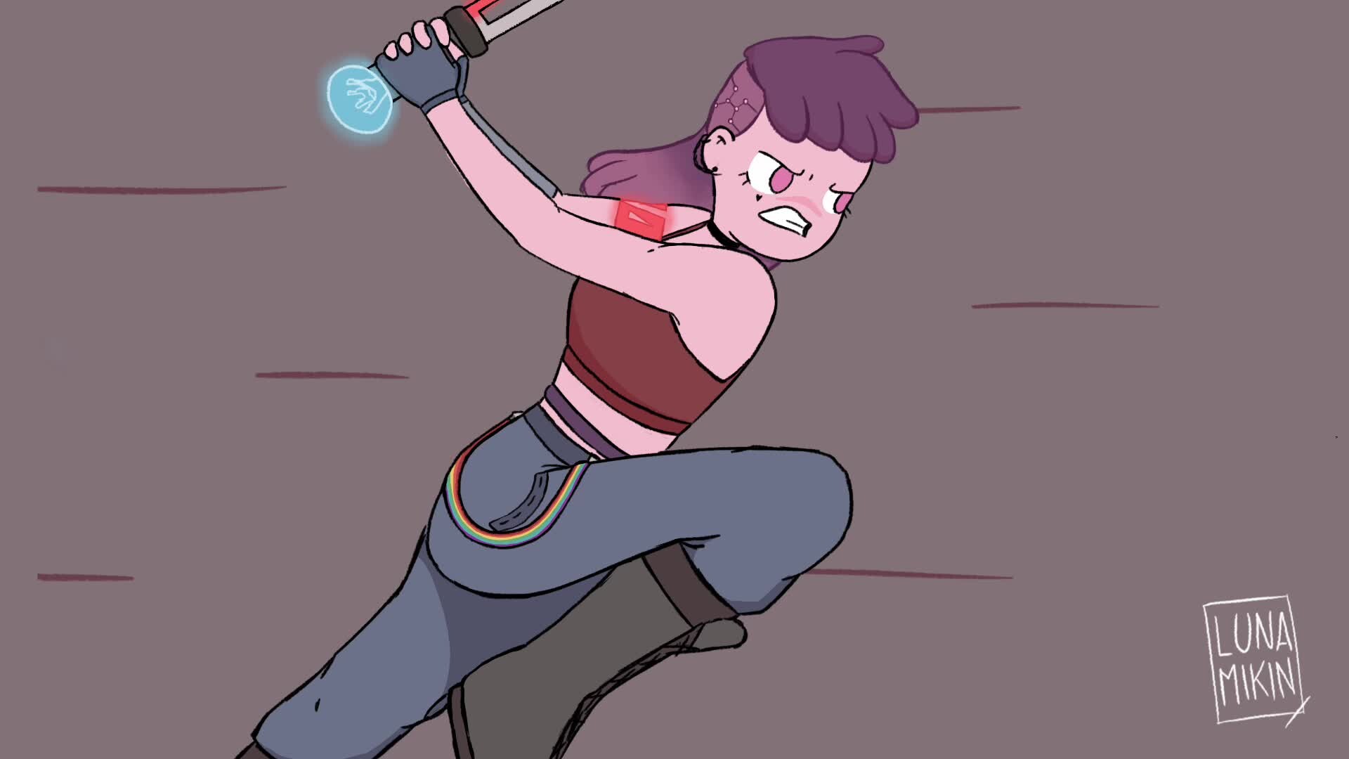 ArtStation - Action scene OC study