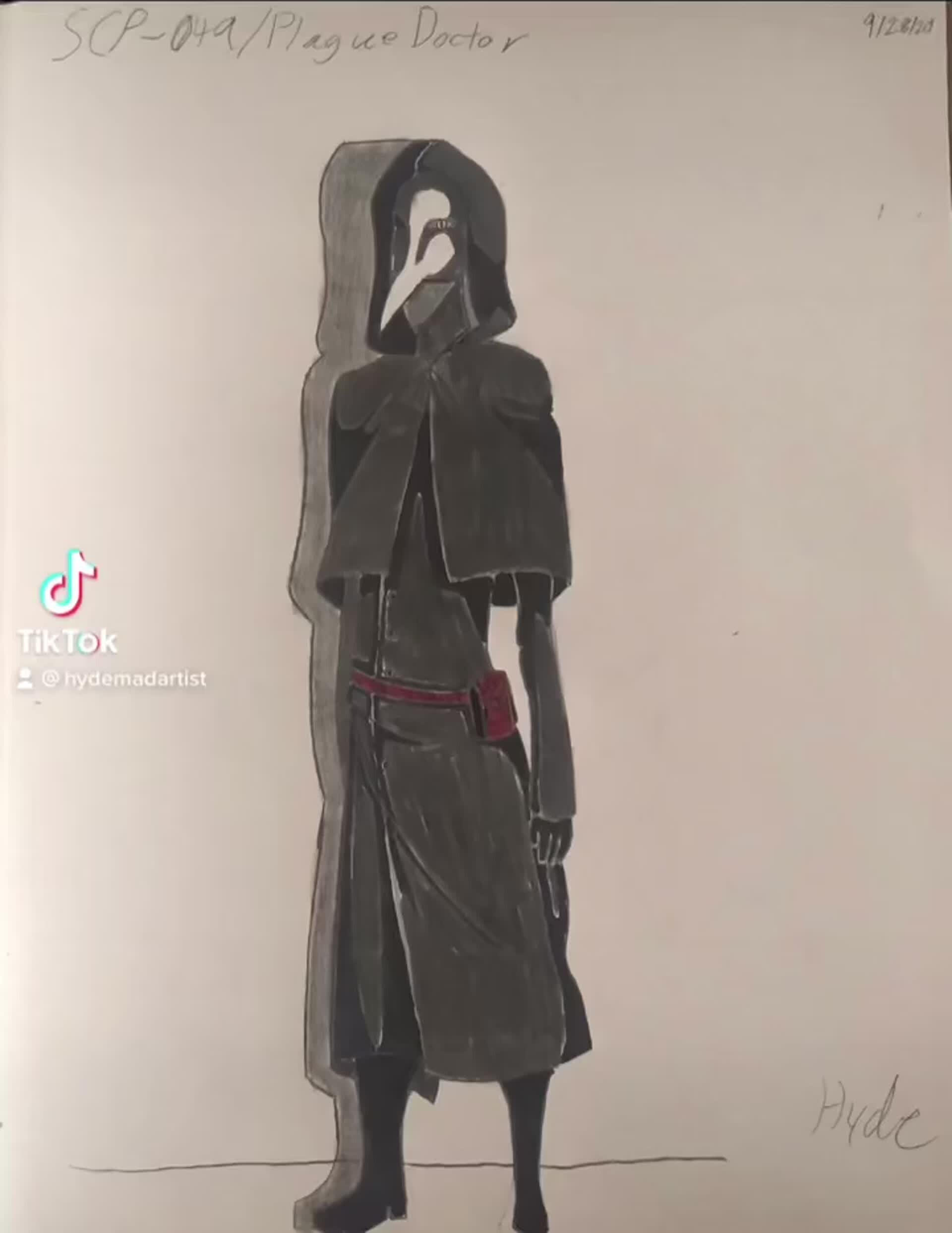 ArtStation - SCP-049/Plague Doctor and after