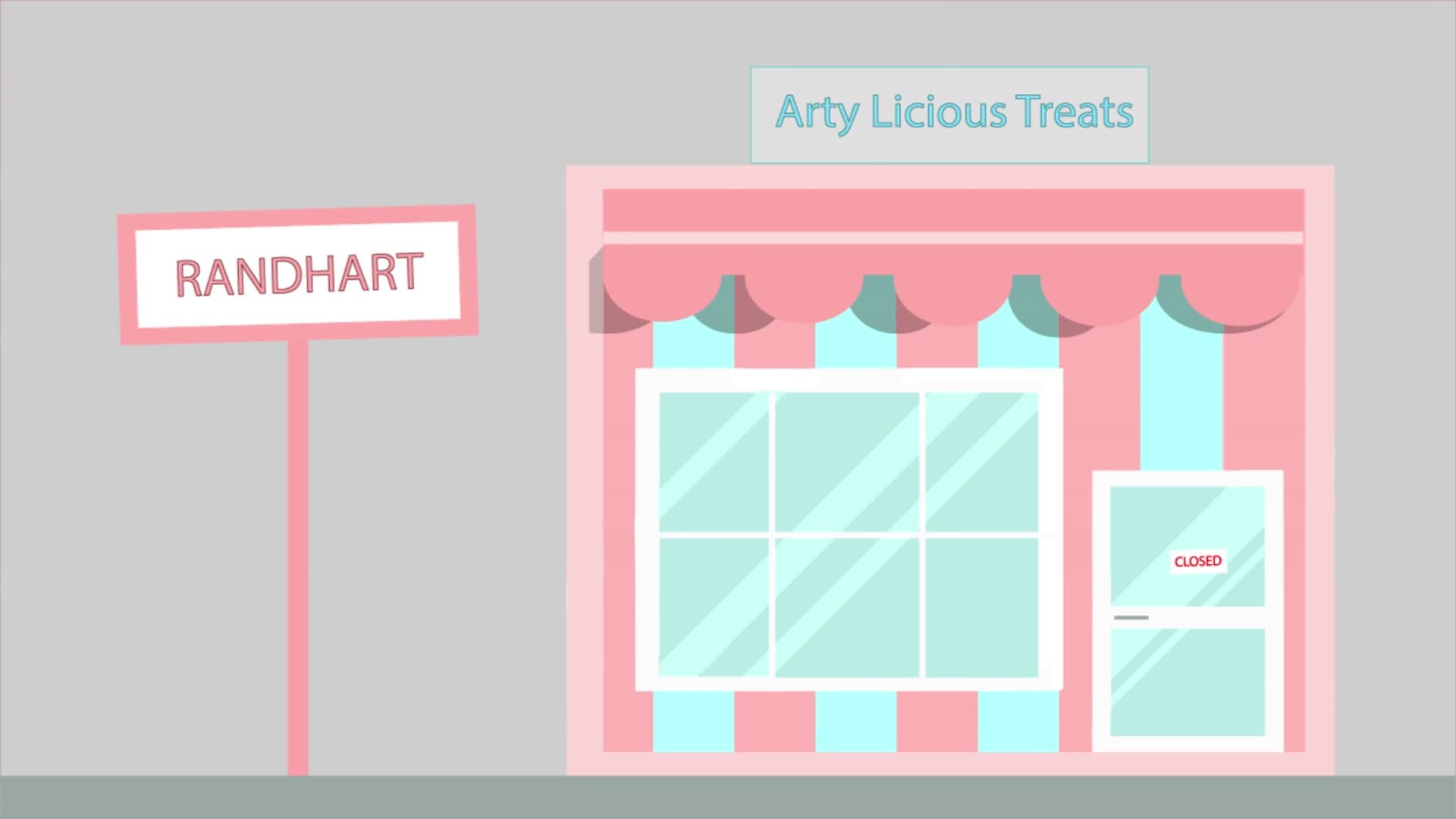 ArtStation - Explainer Animation Sweet Treats Business