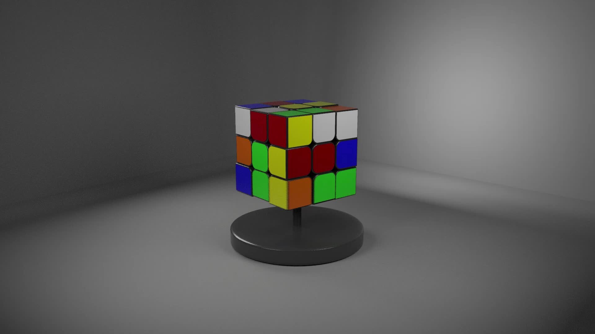 ArtStation - Animated Rubik's Cube