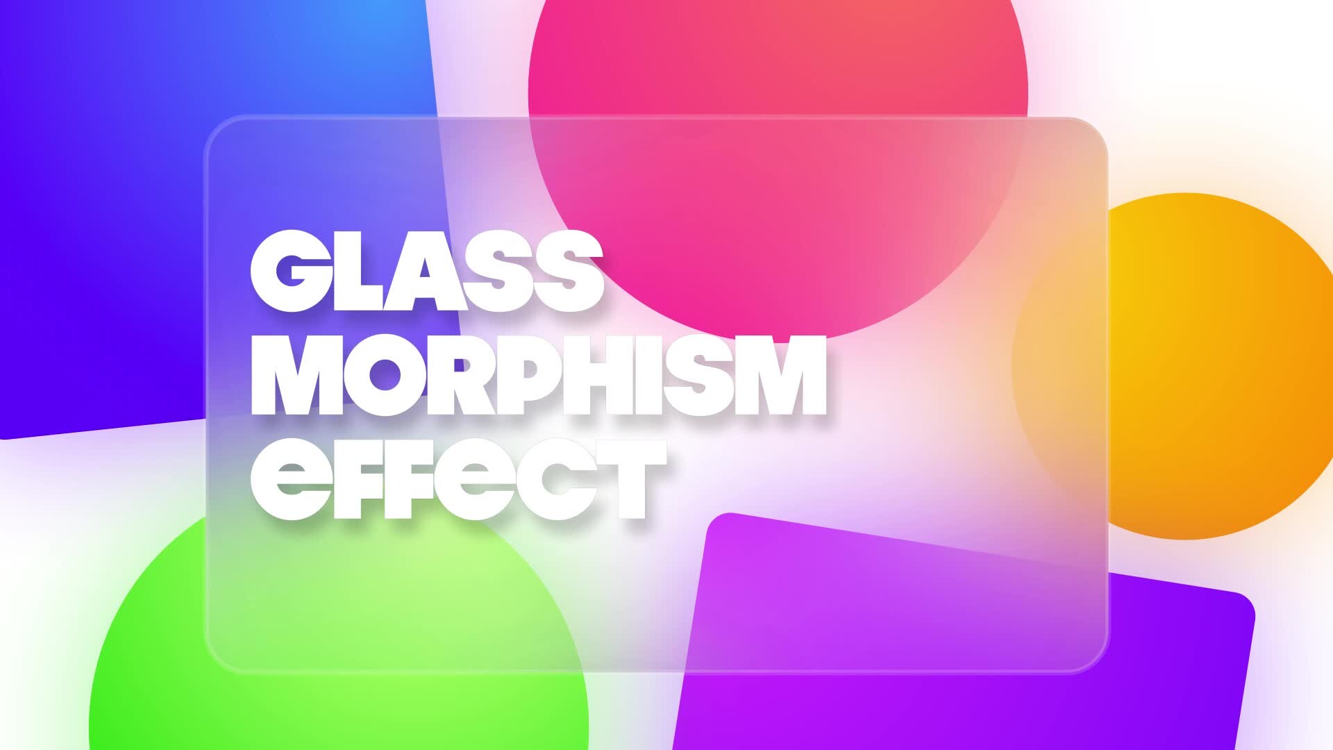 ArtStation - Networks Display (Glassmorphism Effect)