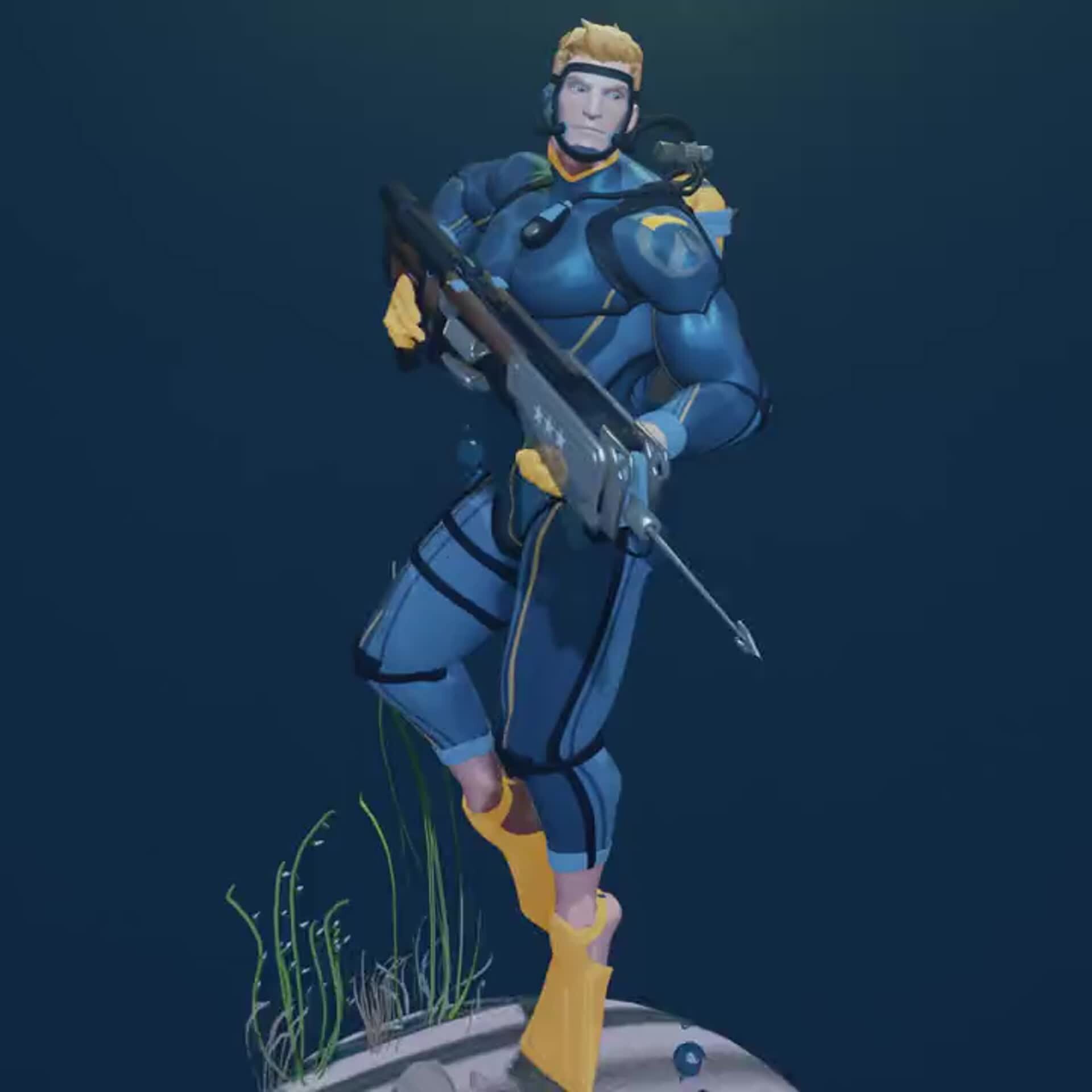 ArtStation - Jack Morrison - Scuba76 (Commission)