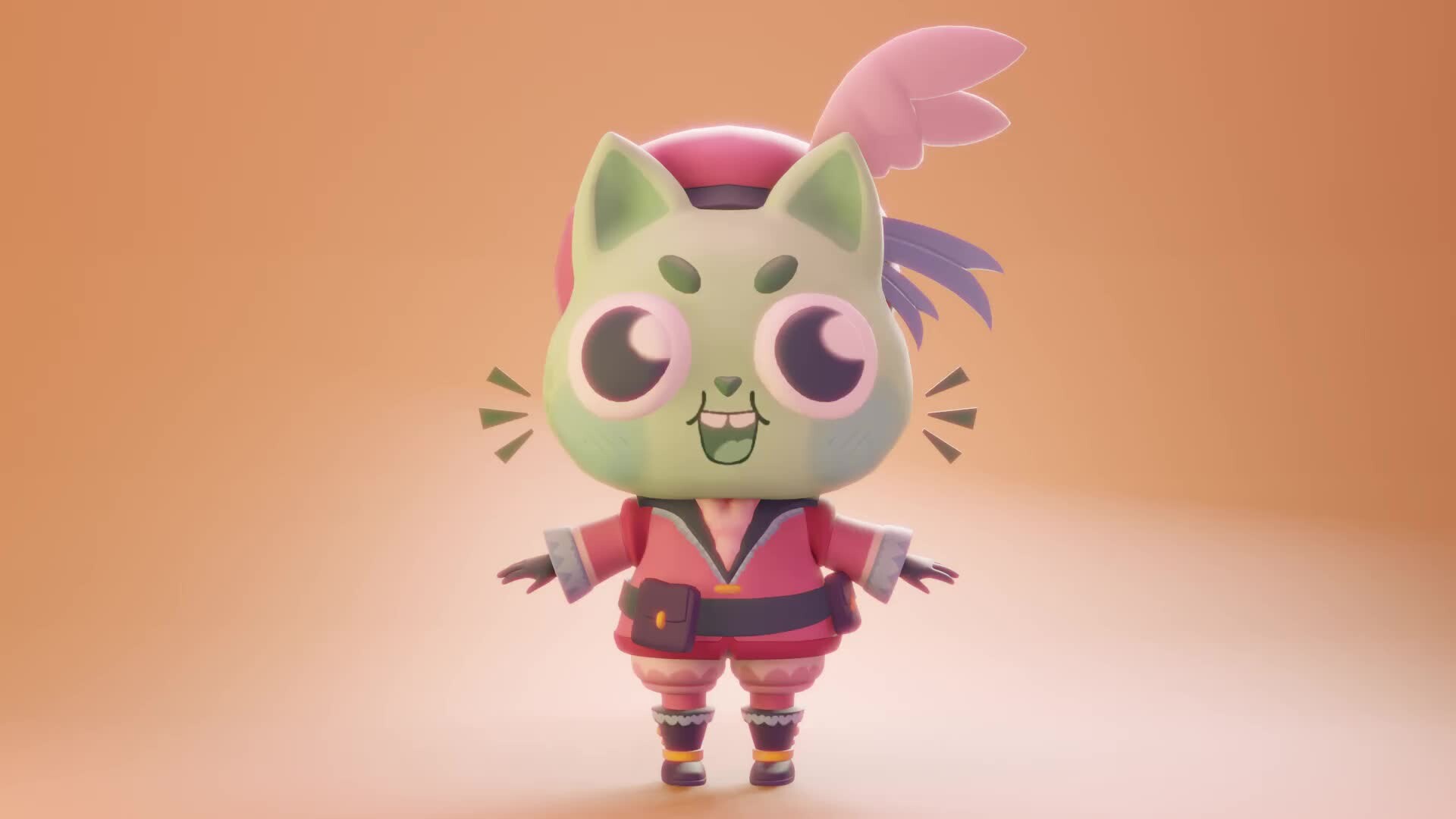 ArtStation - Cat Bard - Pascal Petitpat