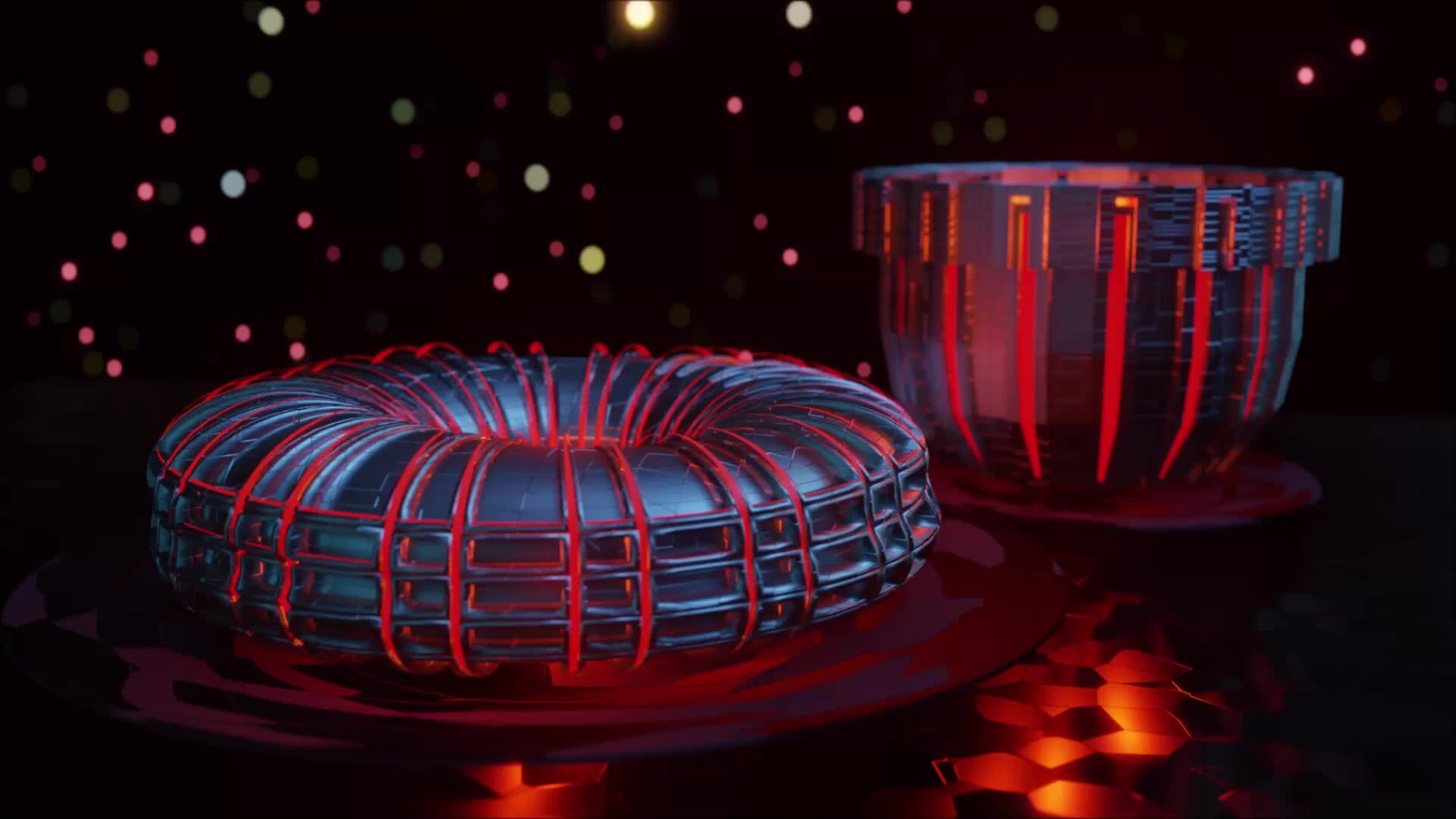 ArtStation - Donut Model (Alien Theme)