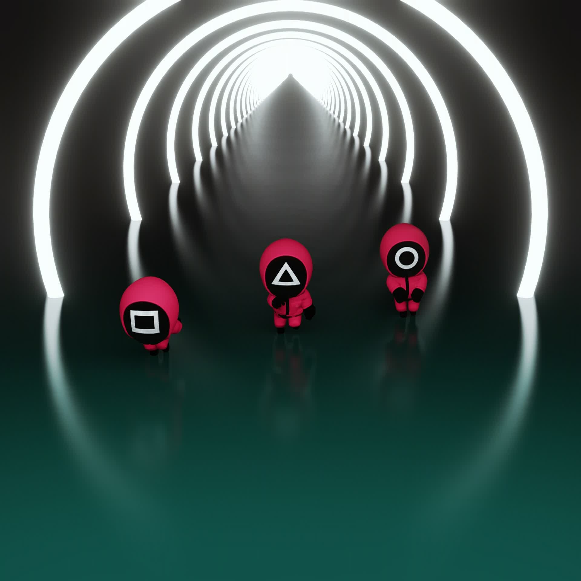 ArtStation - Unannounced mini-killers ( Squid game )